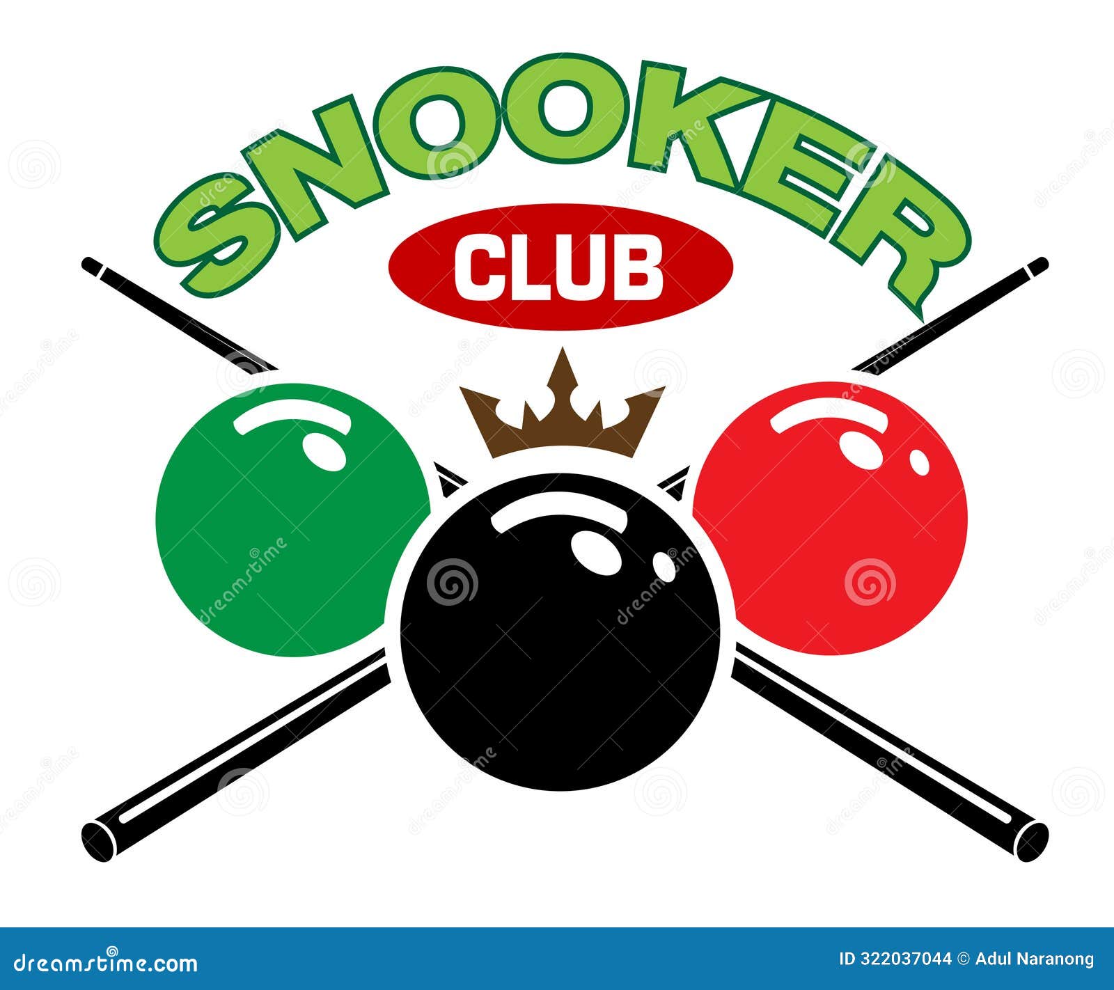 Snooker sport design, stock vector. Illustration of competition - 322037044