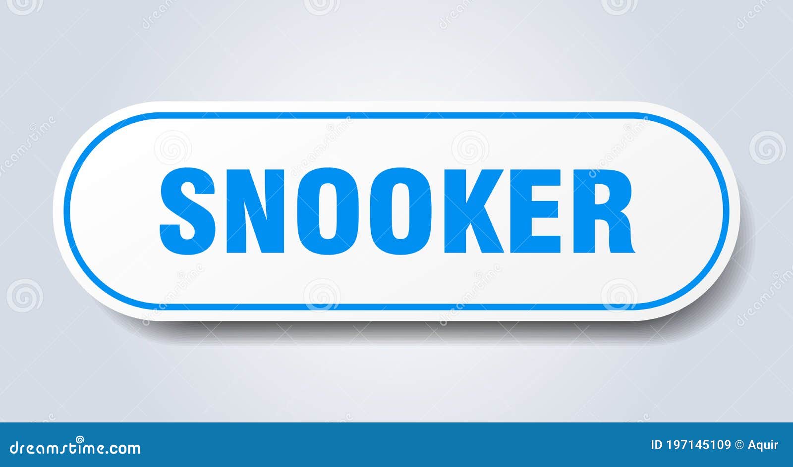 Snooker sticker. stock vector. Illustration of peeler - 197145109