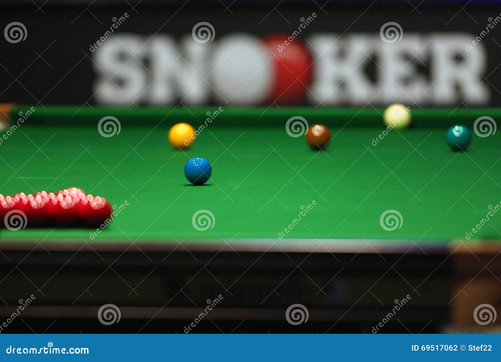 Old Snooker Table And Ball Set. Royalty-Free Stock Photography ...