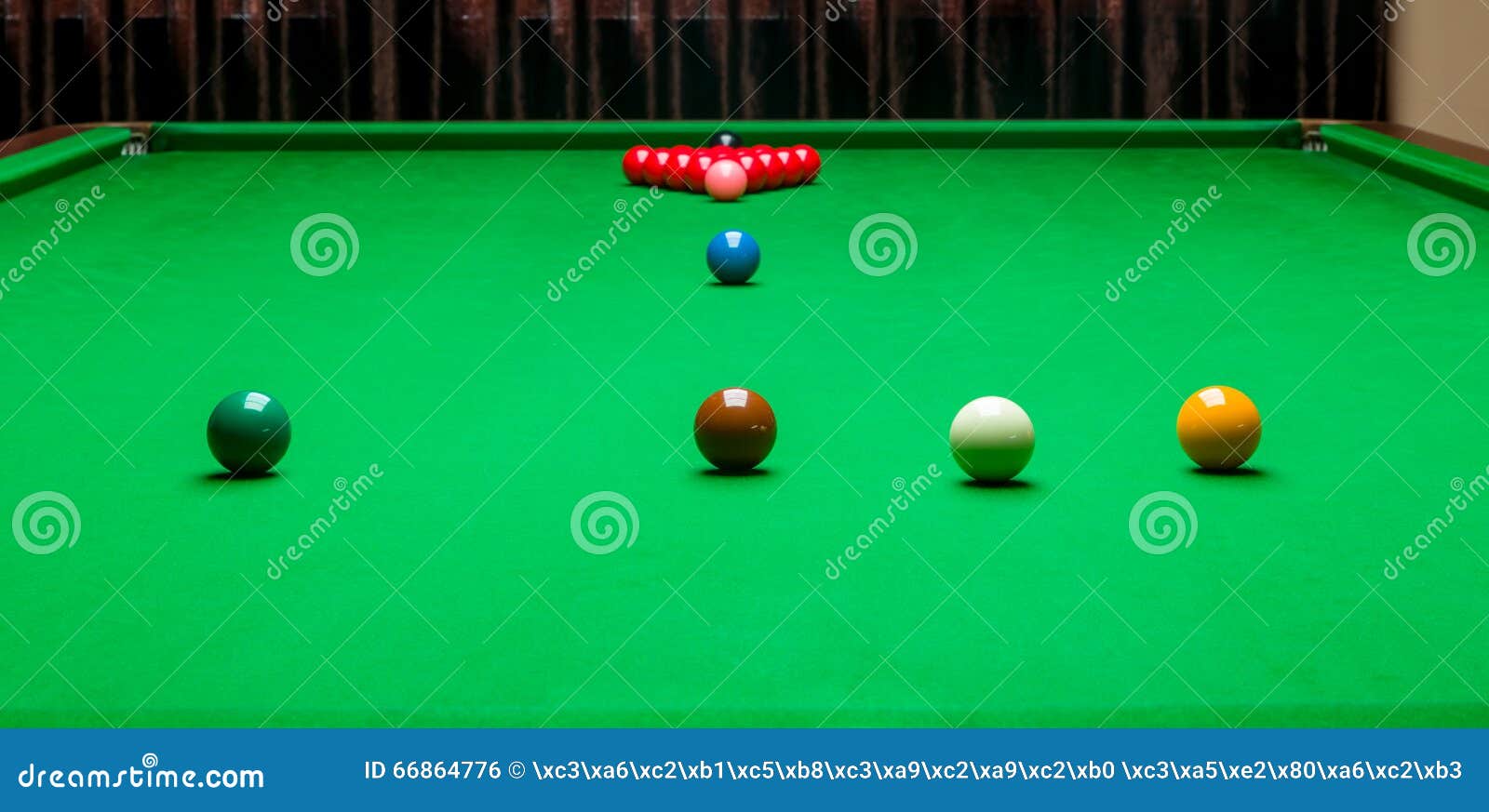 Snooker Table Opening Frame Stock Photo - Image of snooker, group: 66864776