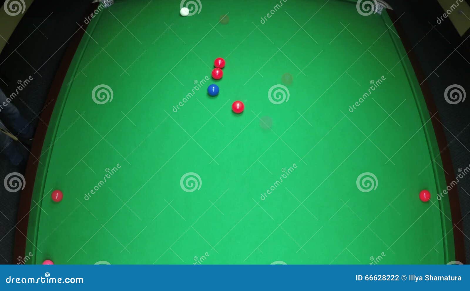Snooker Table Top view stock footage. Video of participant - 66628222