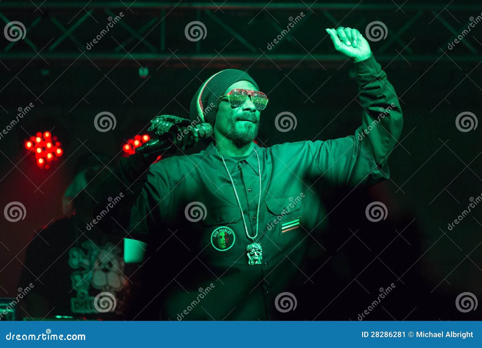 Snoop Dogg (Snoop Lion) Performs in Bend, Oregon 12-18-2012 Editorial ...