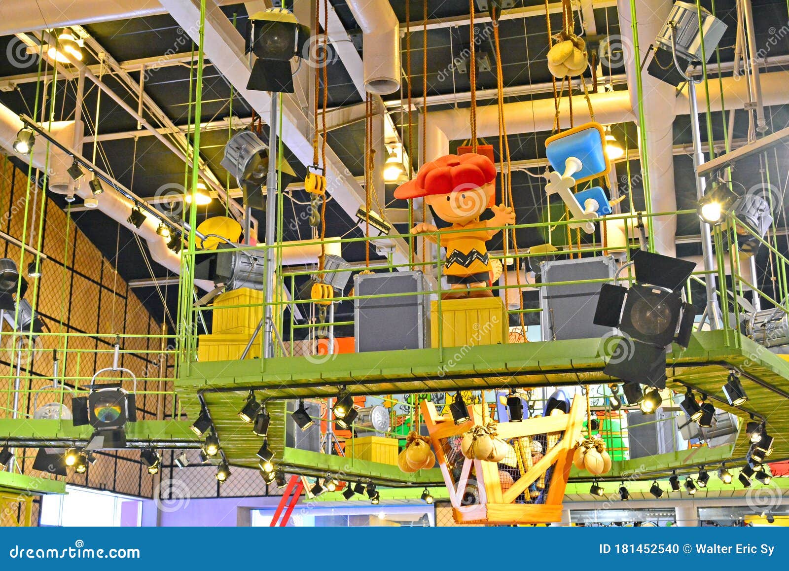 Snoopy Studios Interior at Universal Studios Japan in Osaka, Japan ...