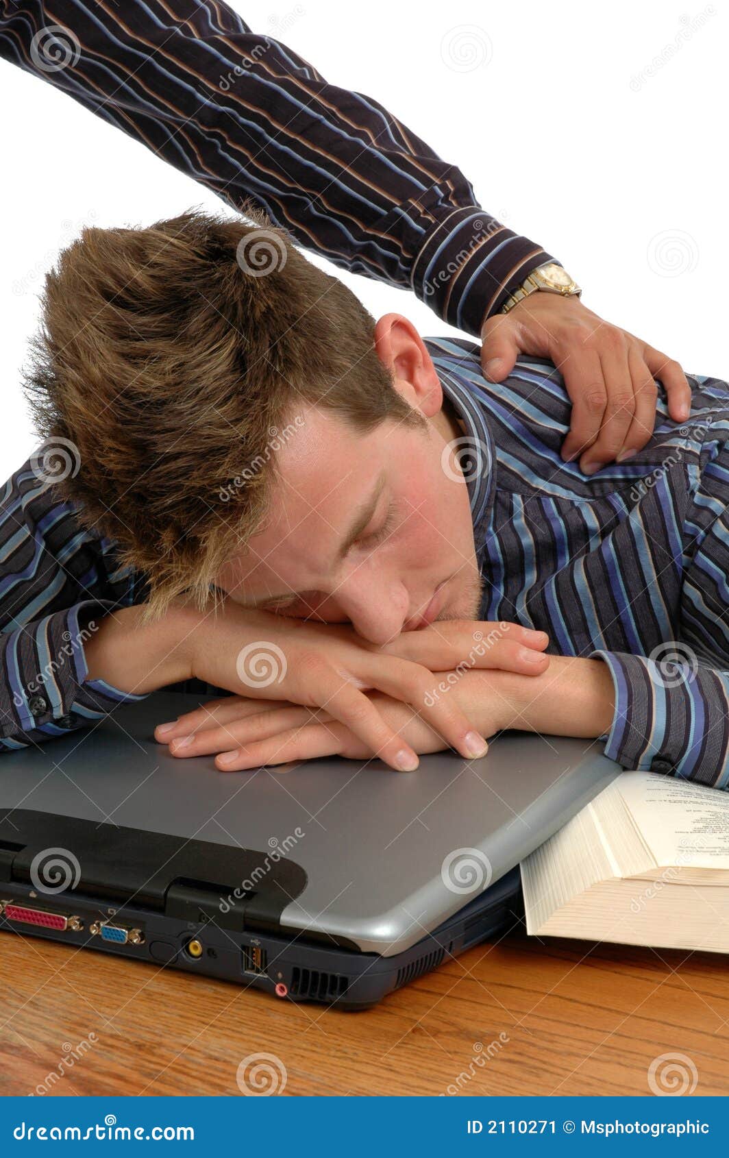Snooze stock image. Image of tired, laptop, exhausted - 2110271