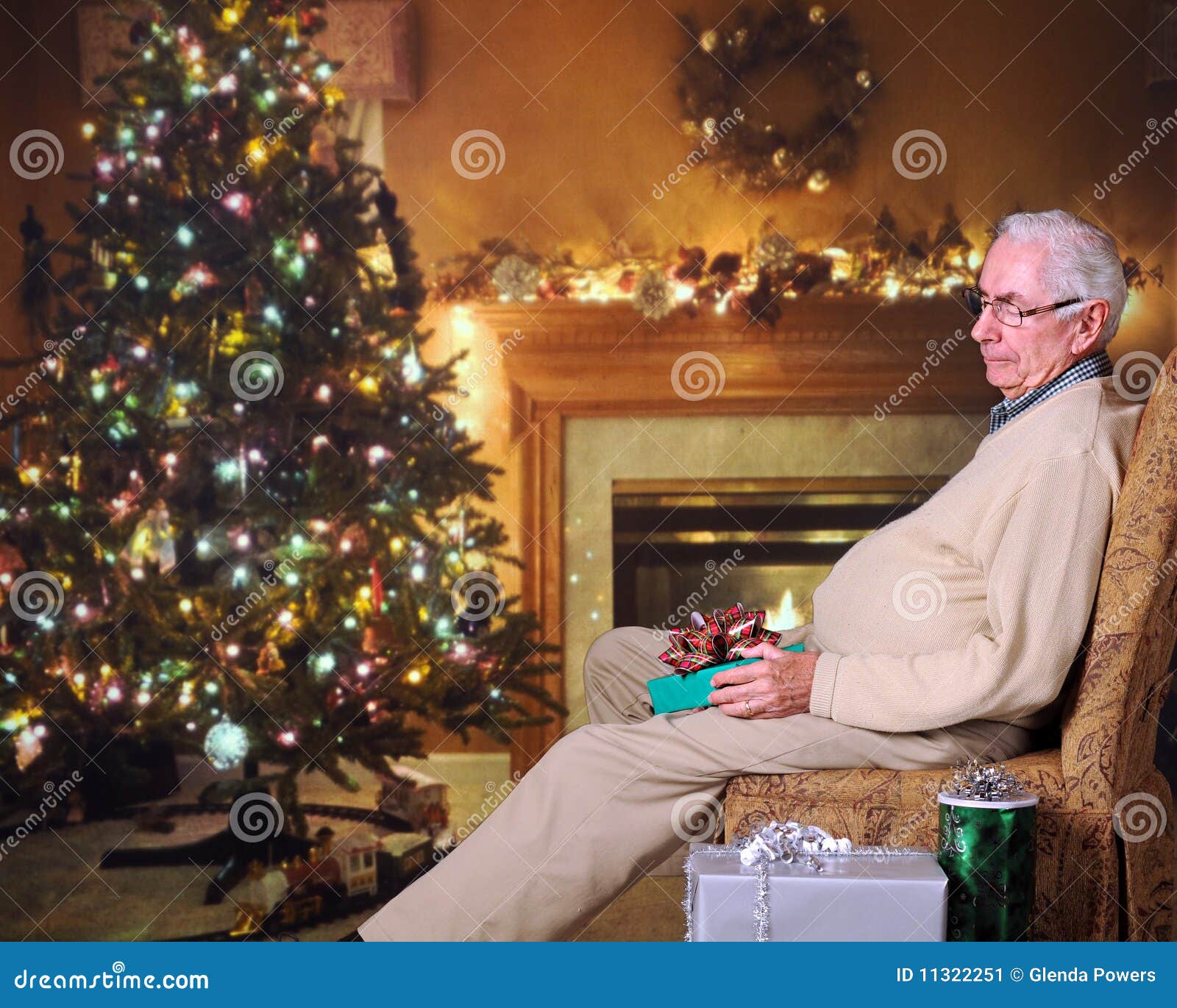 Snoozing by the Tree stock image. Image of senior, place - 11322251