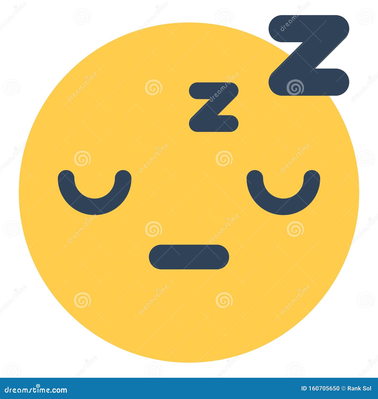 Snoring Feel, Vector Icon Fully Editable Stock Illustration ...