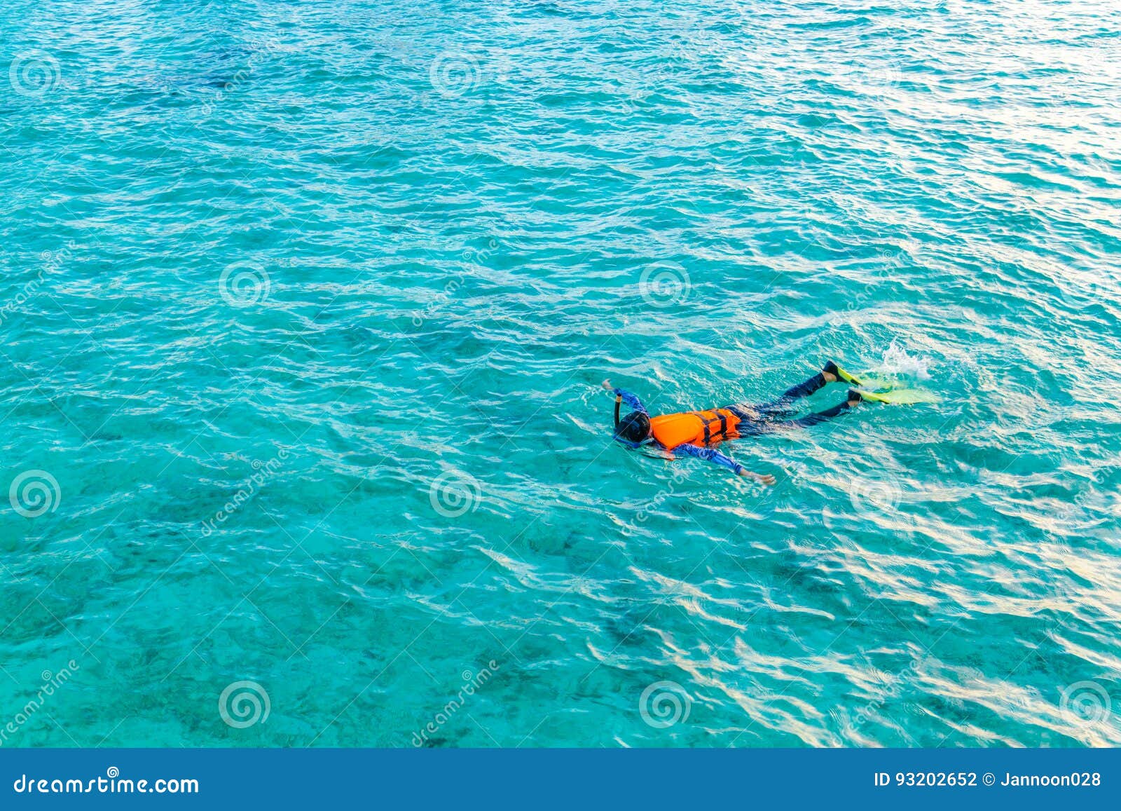 Snorkeling in Tropical Maldives Island . Editorial Photography - Image ...