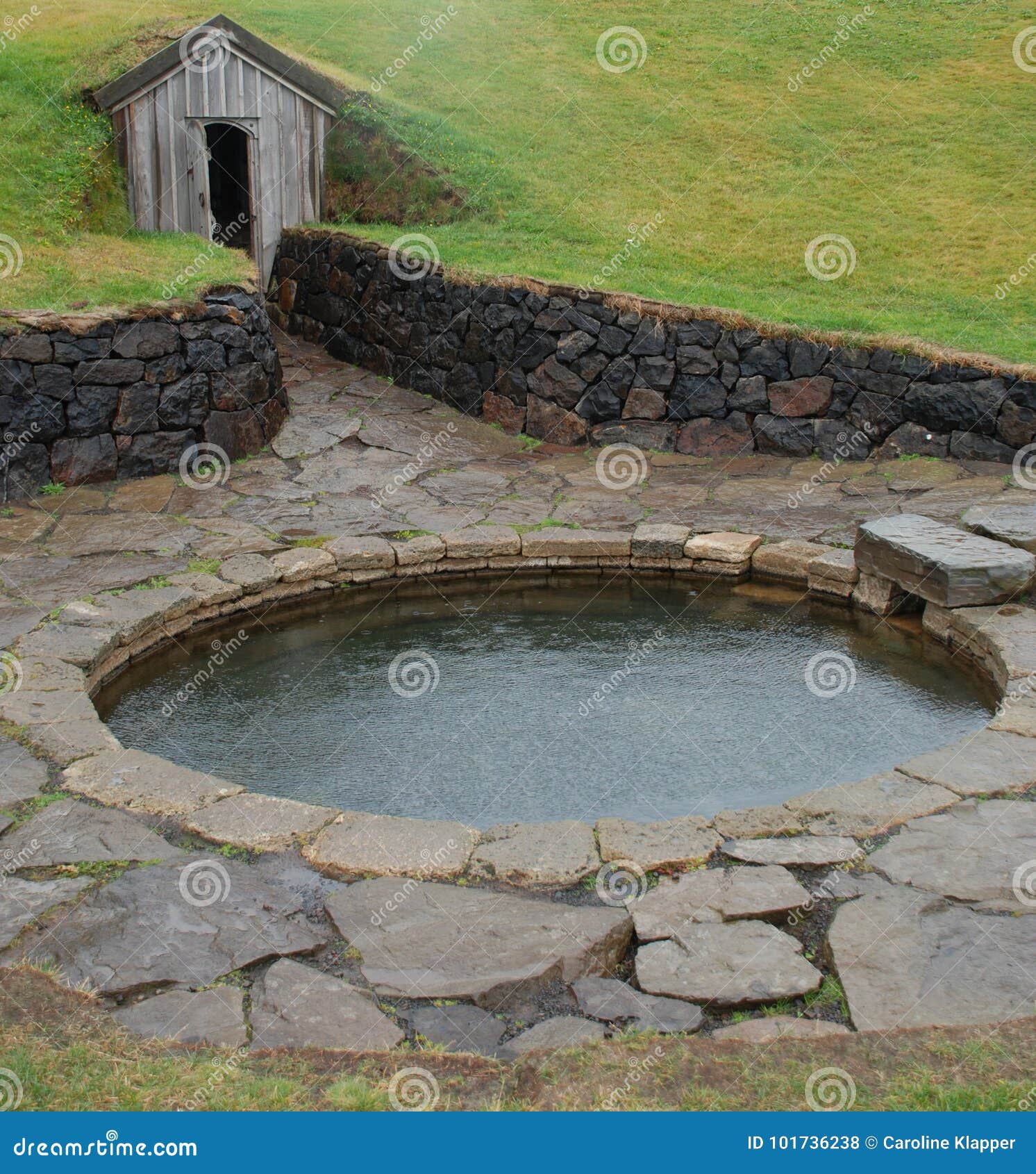 Snorri Sturluson Pool, Islandia Foto de archivo - Imagen de remoje ...