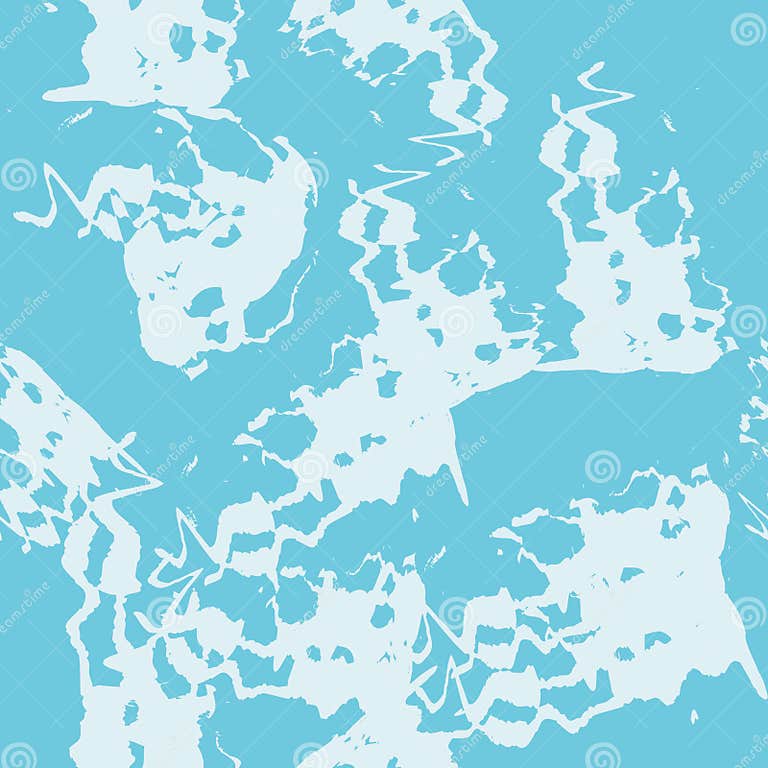 Seamless Blue Water Splash Pattern Stock Vector - Illustration of ...