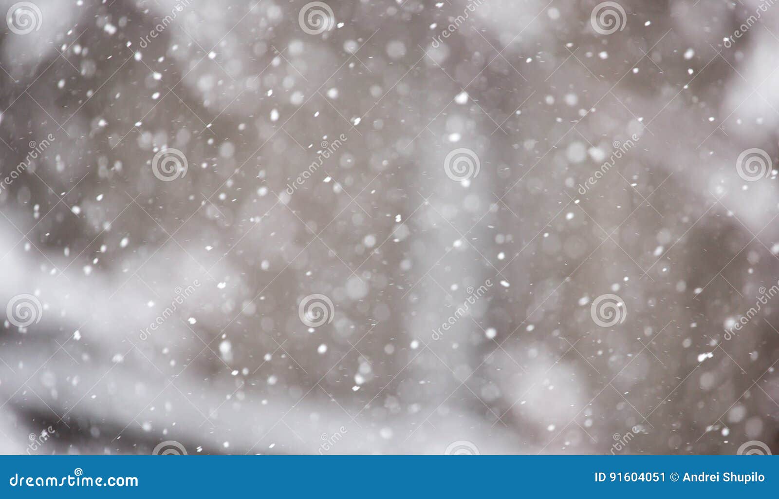 Snow in the Air As a Background Stock Image - Image of grey, particles ...