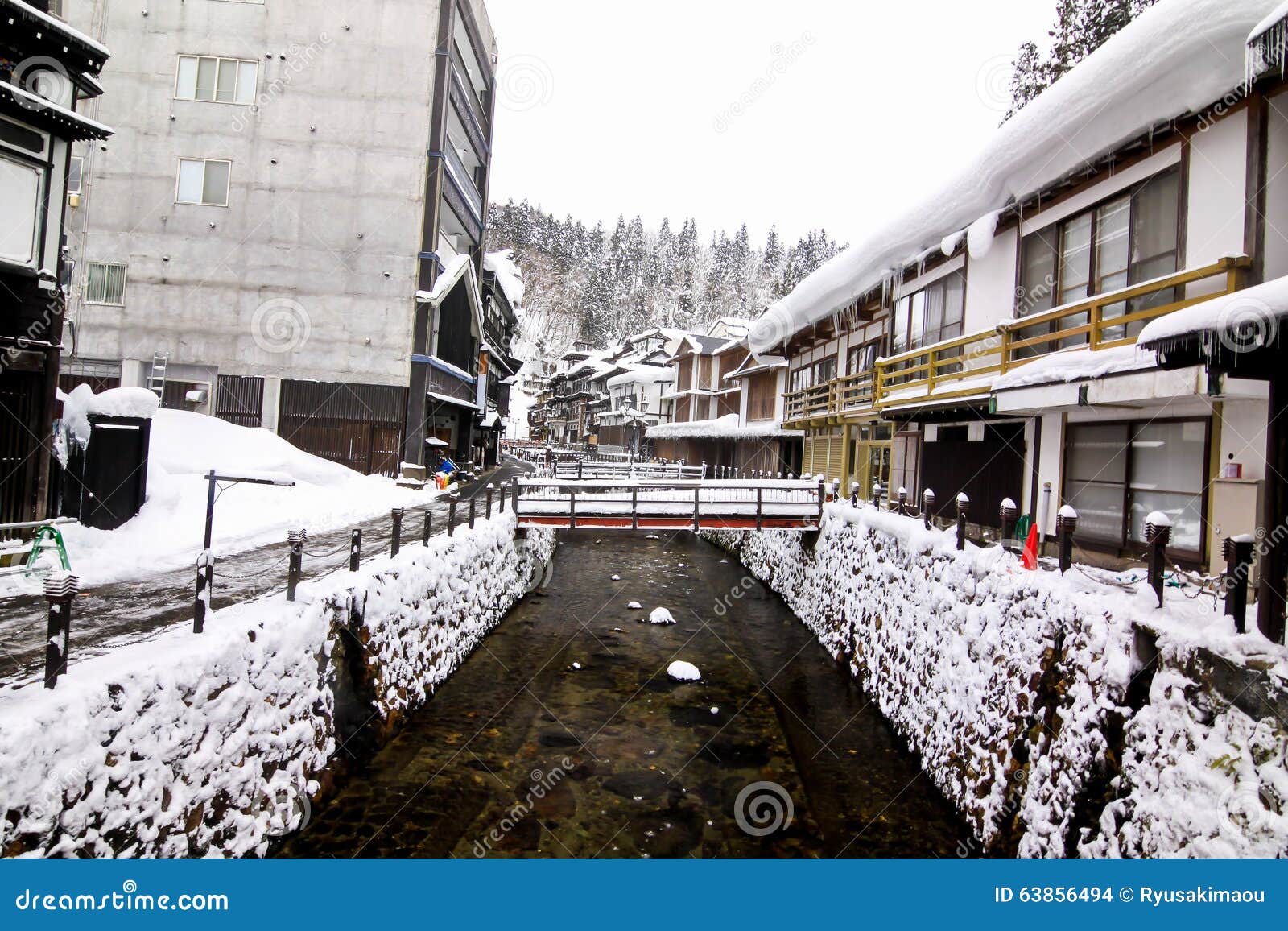 Snow ancient town stock photo. Image of house, rural - 63856494