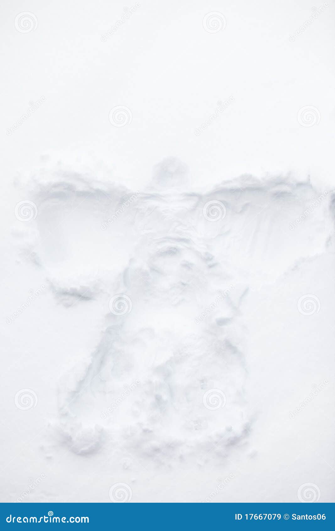 Snow angel stock image. Image of outlinwintertime, symbolic - 17667079