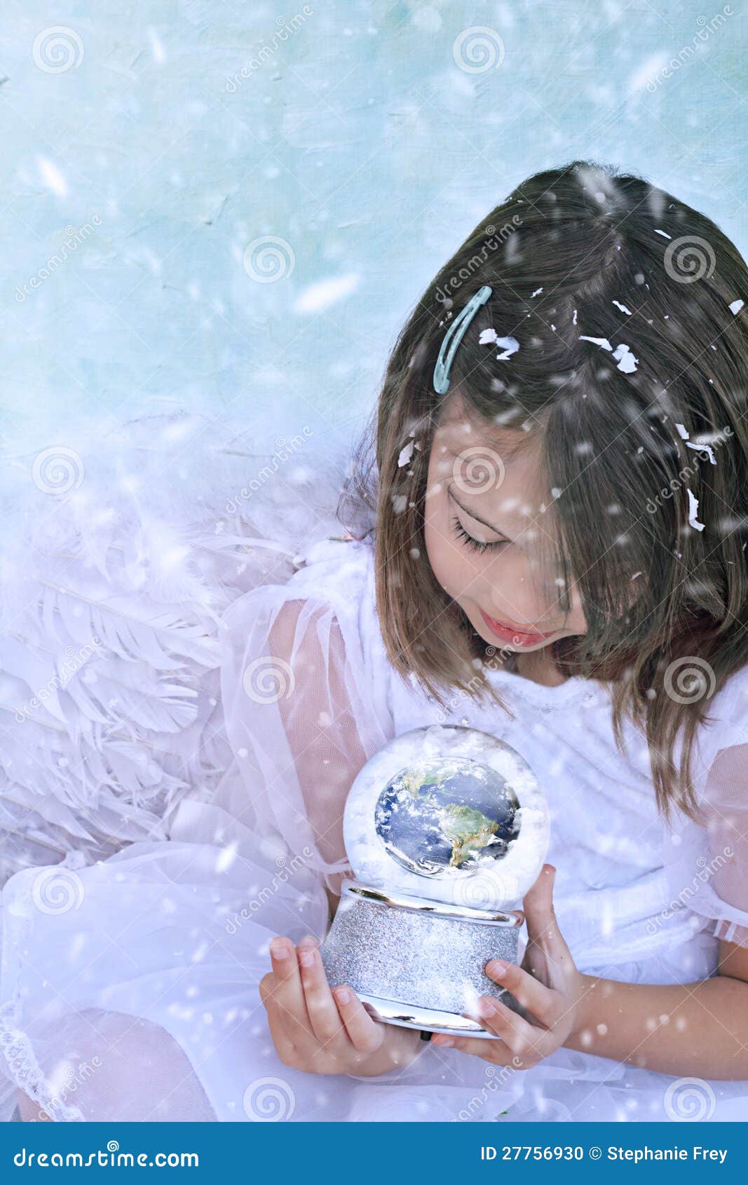 Snow Angel stock photo. Image of angelic, cheerful, angel - 27756930