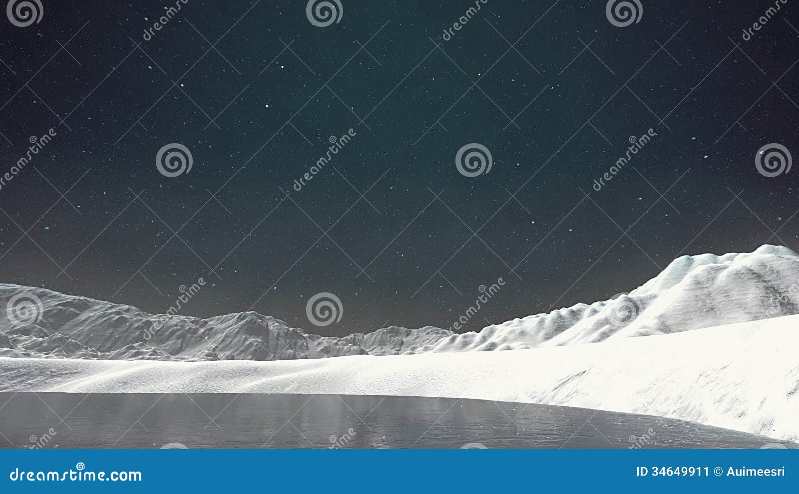 Snow in the Arctic stock image. Image of christmas, winter - 34649911