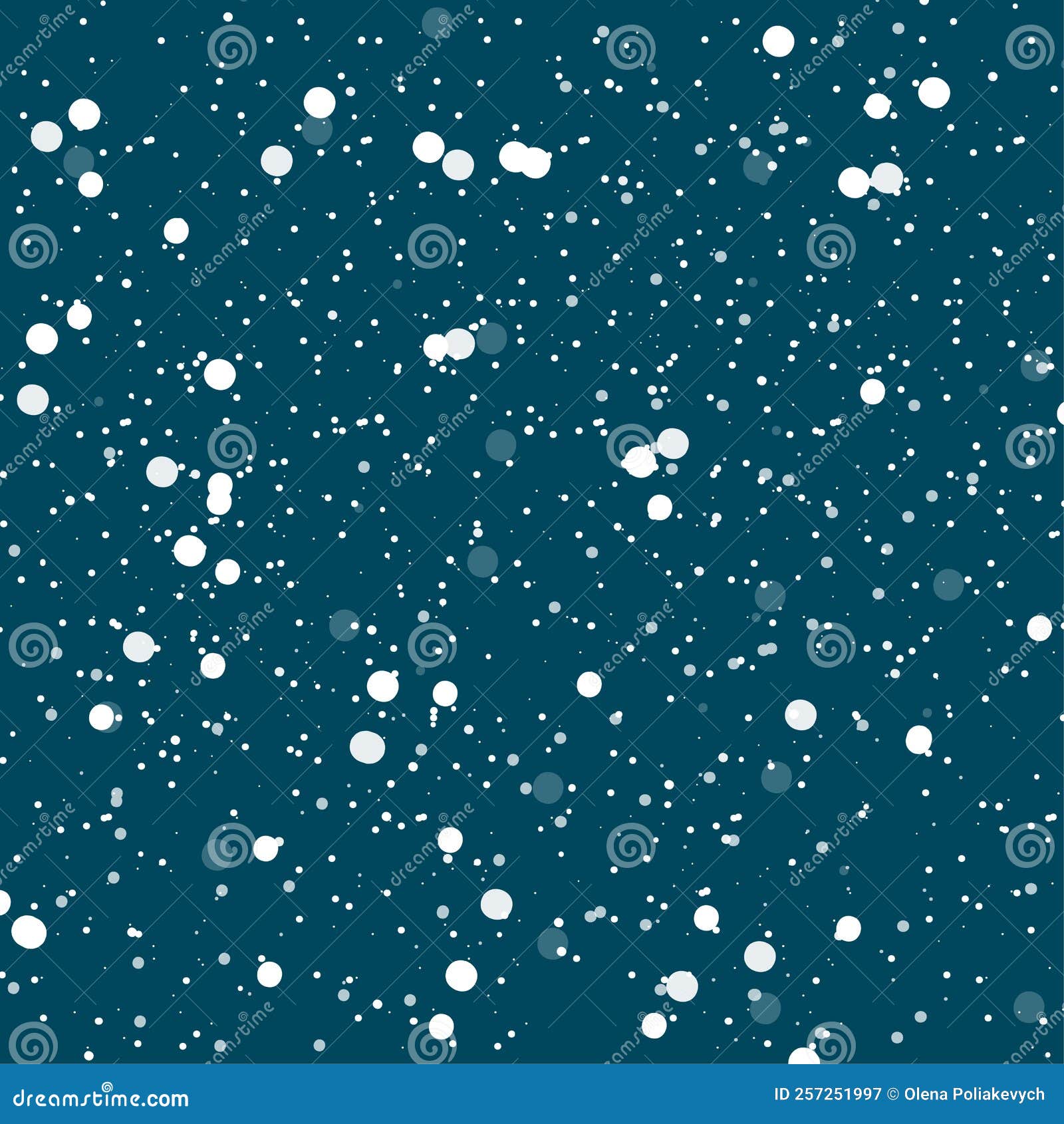 Snow Background is Simple Illustration. Holiday Background. Vector ...