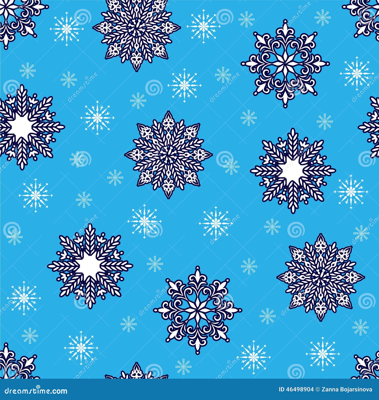 Snow background stock vector. Illustration of pattern - 46498904