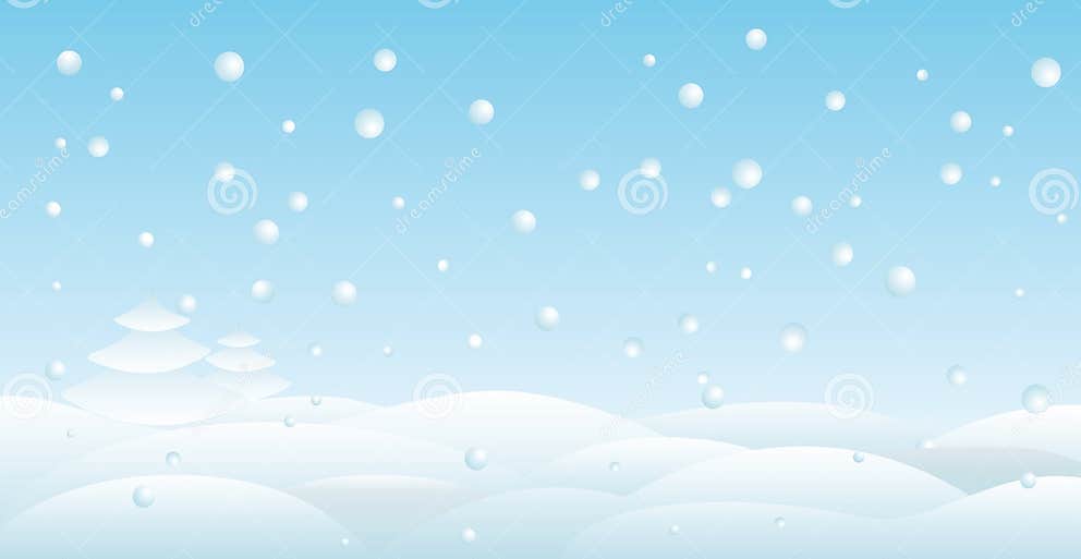 Snow backround stock vector. Illustration of snowbank - 12276894