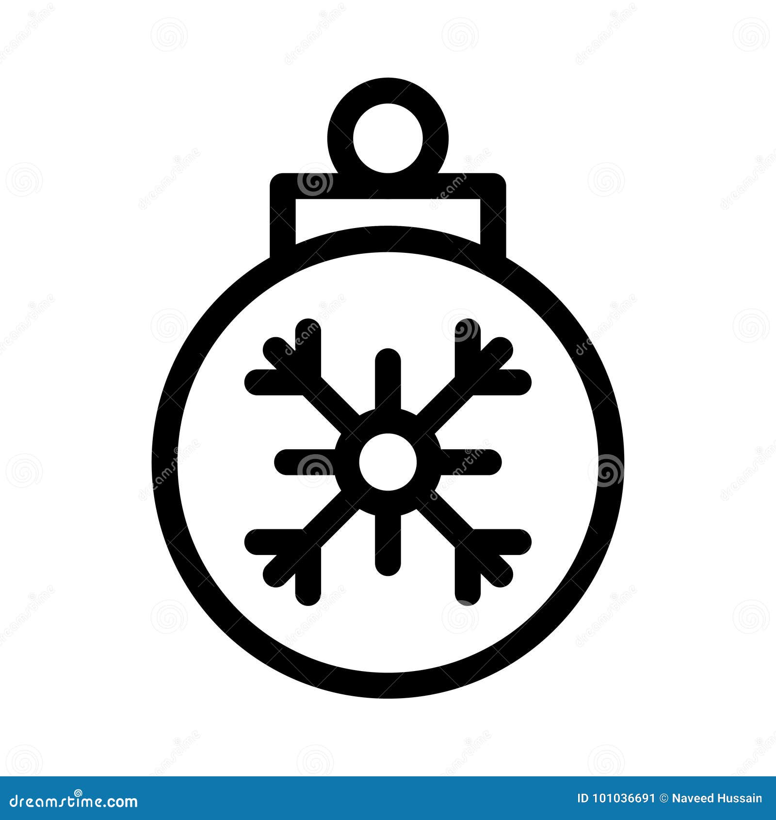 Snow ball icon stock illustration. Illustration of line - 101036691