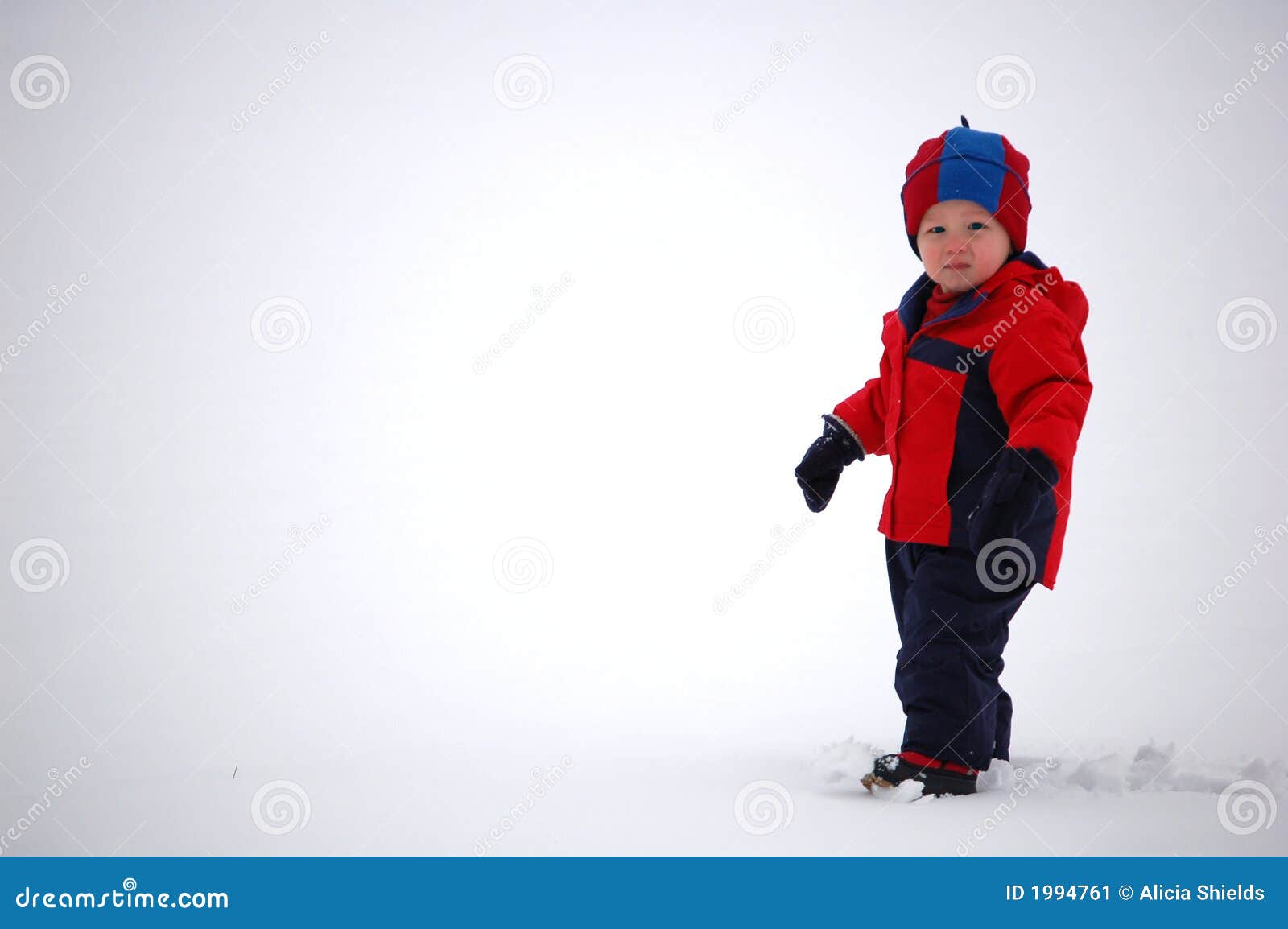 Snow Boy stock image. Image of clothing, boots, coat, wintery - 1994761