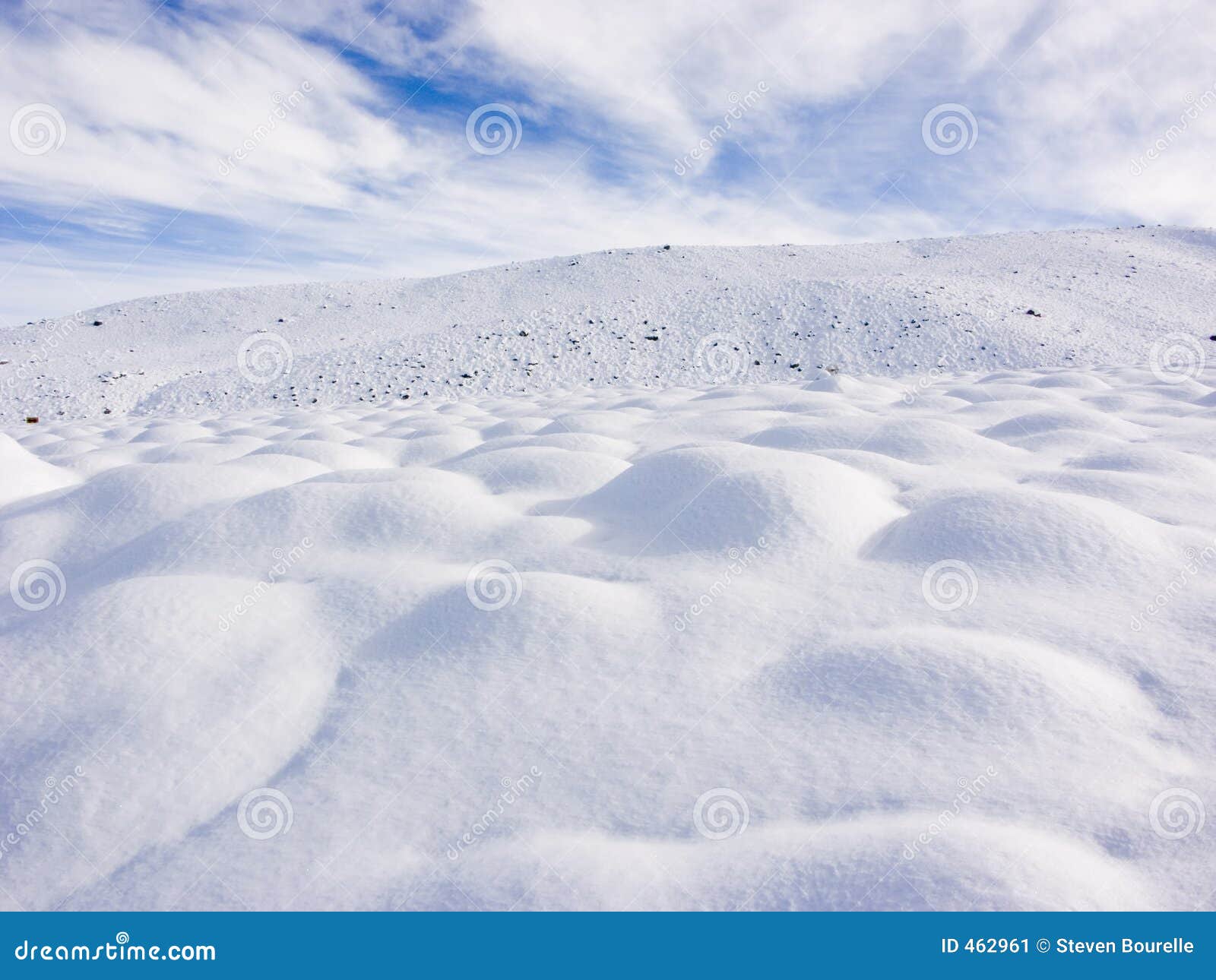 Snow Bumps stock image. Image of snowy, nevada, snow, frosty - 462961