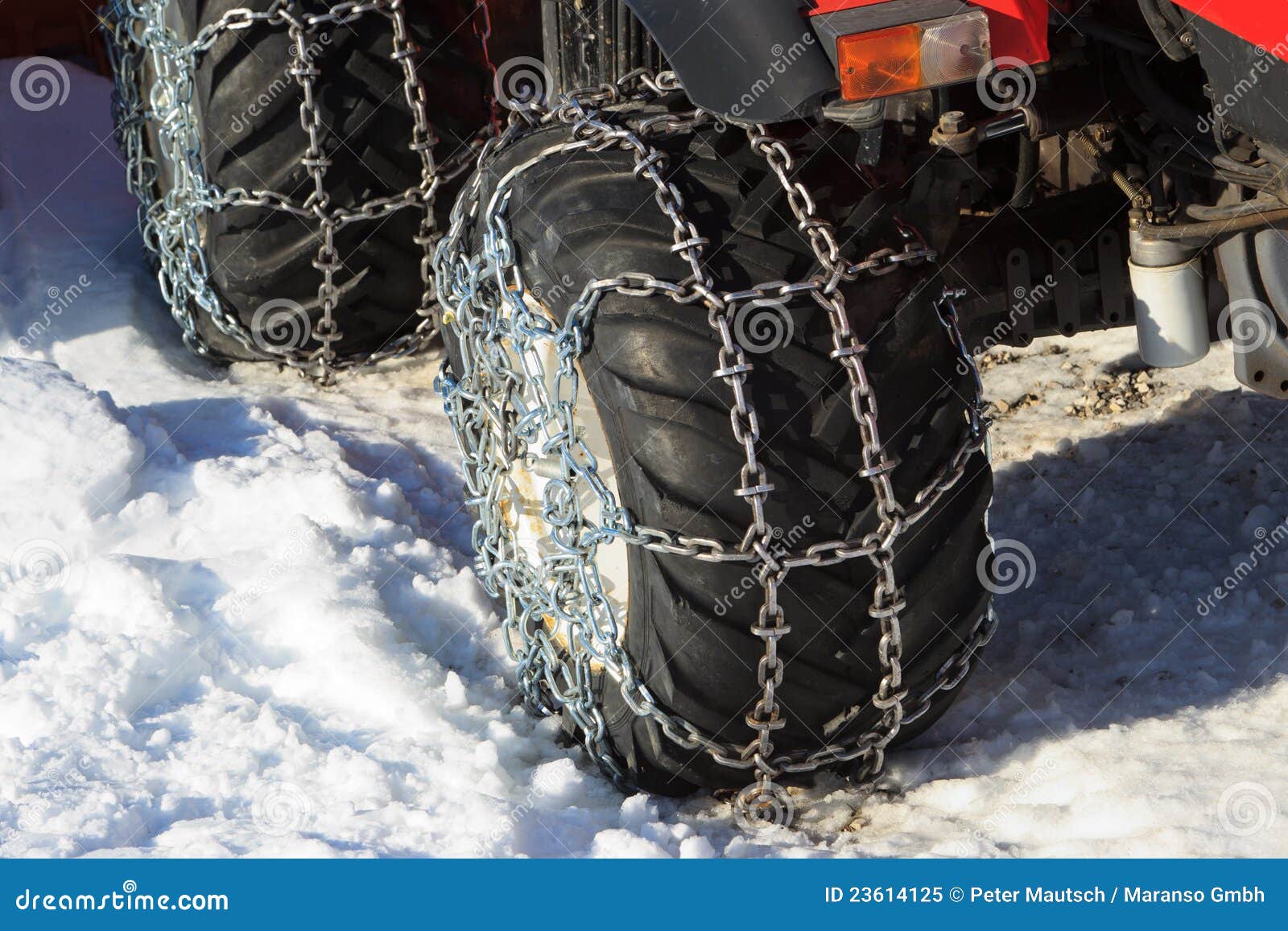 Snow chains stock image. Image of tyres, black, steel - 23614125