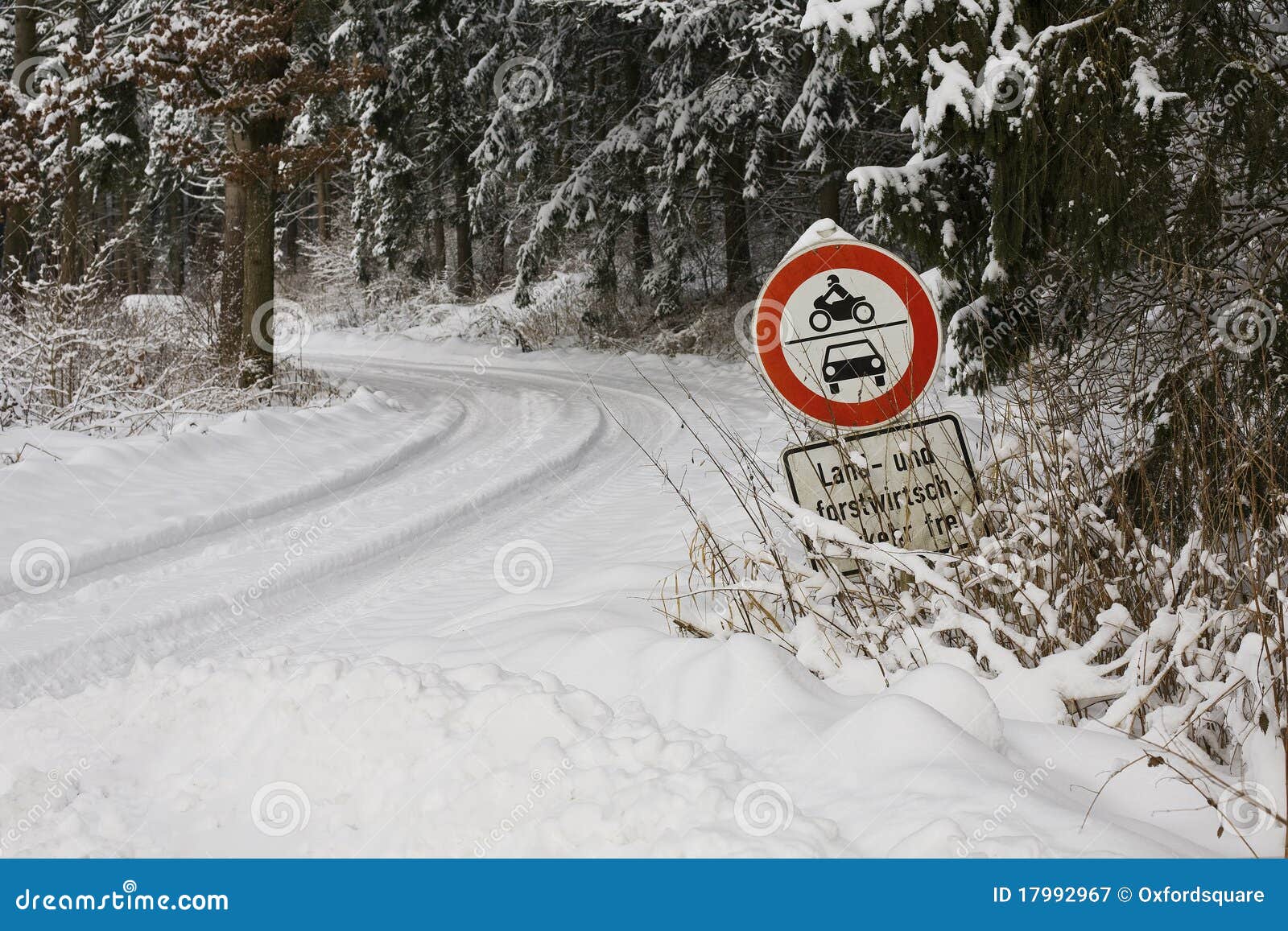 Snow Chaos in the Winter stock image. Image of calamity - 17992967