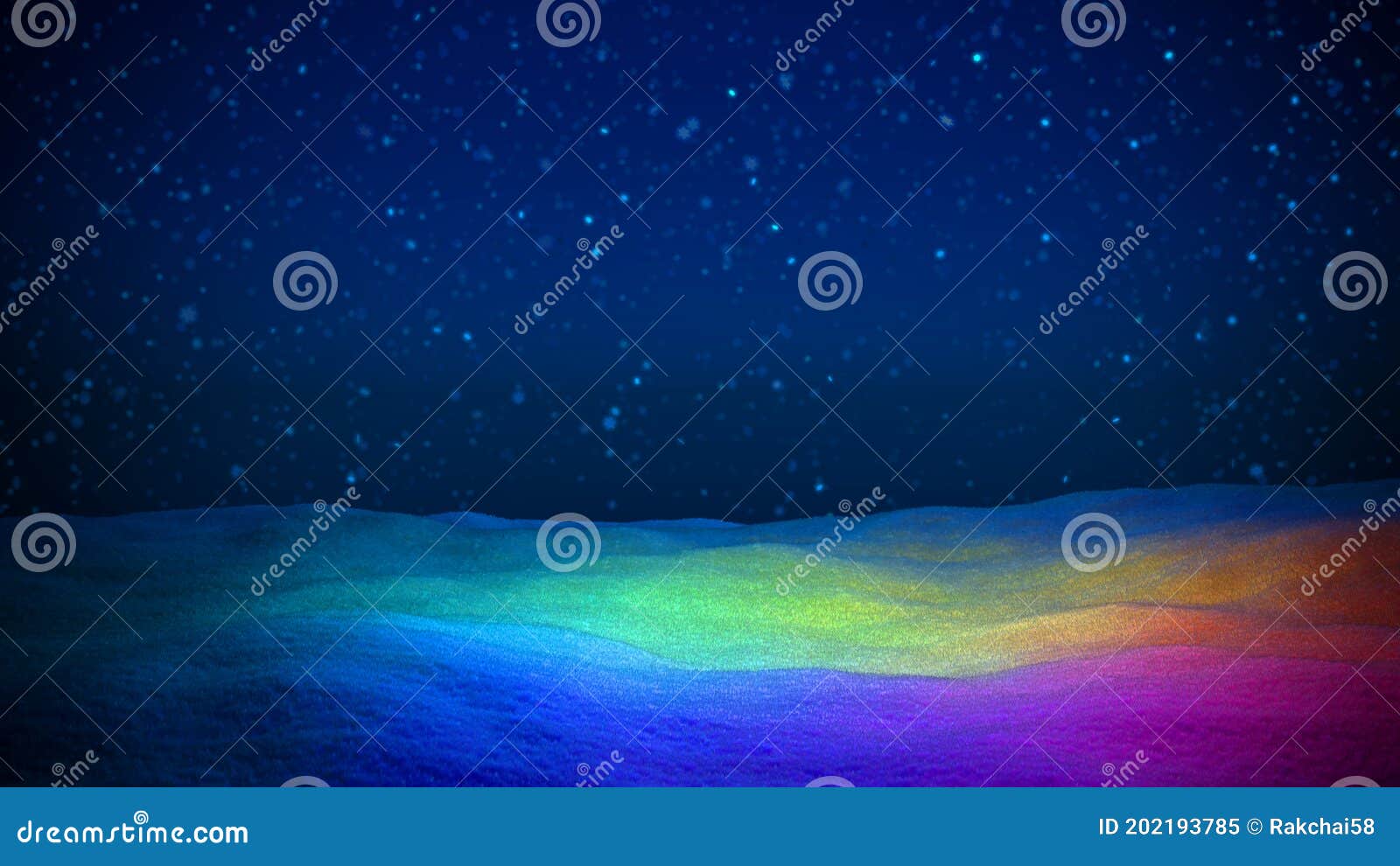 Snow Christmas RGB Light LED Stock Image - Image of color, holiday ...