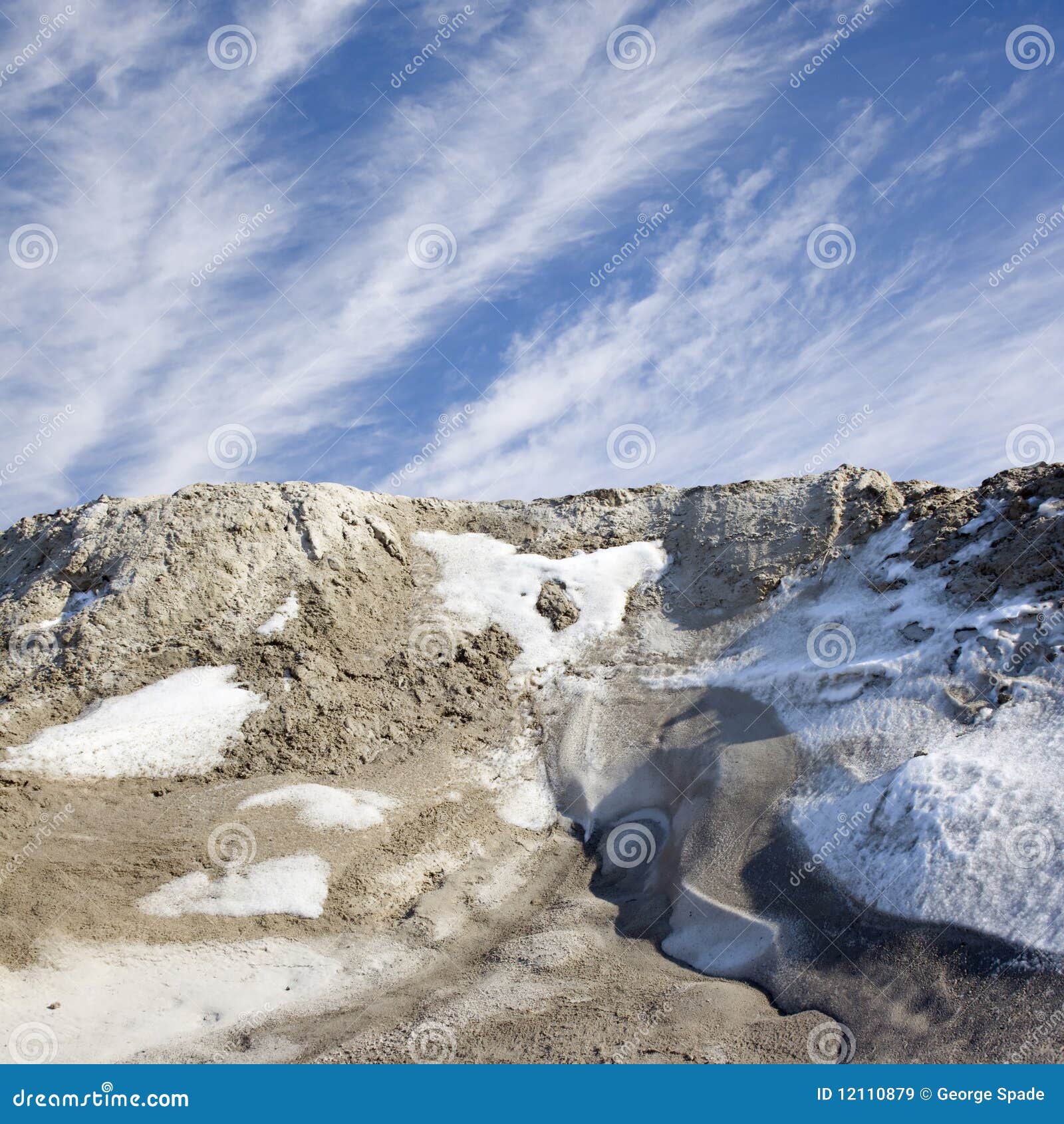 Snow cliff stock image. Image of mountain, fine, landscape - 12110879