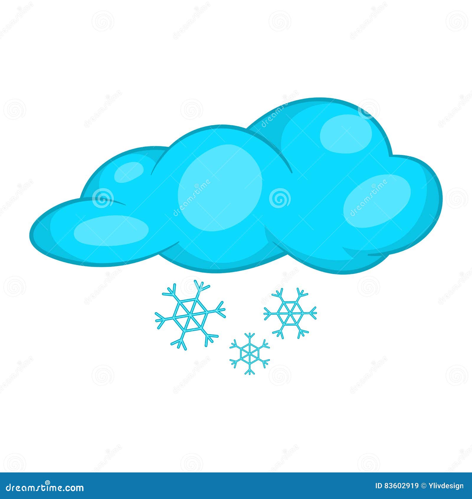 Snow Clouds Clipart