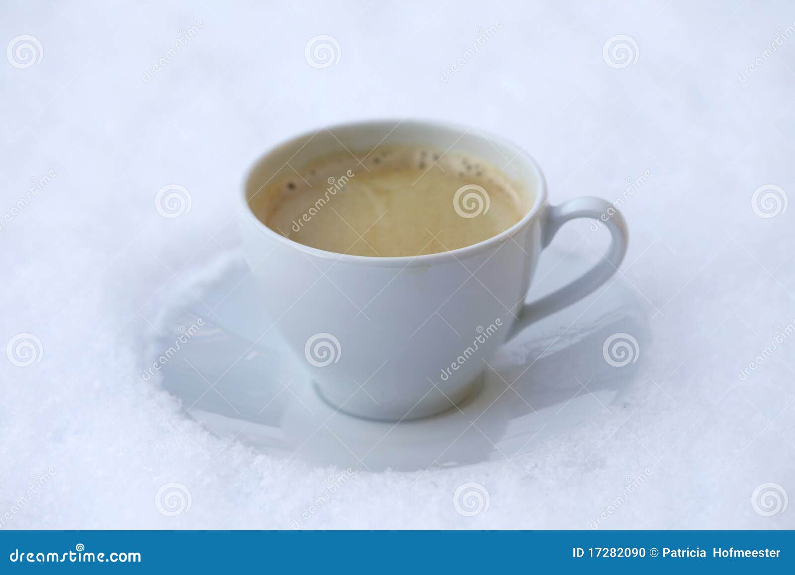 Snow coffee stock photo. Image of apres, outside, coffee - 17282090