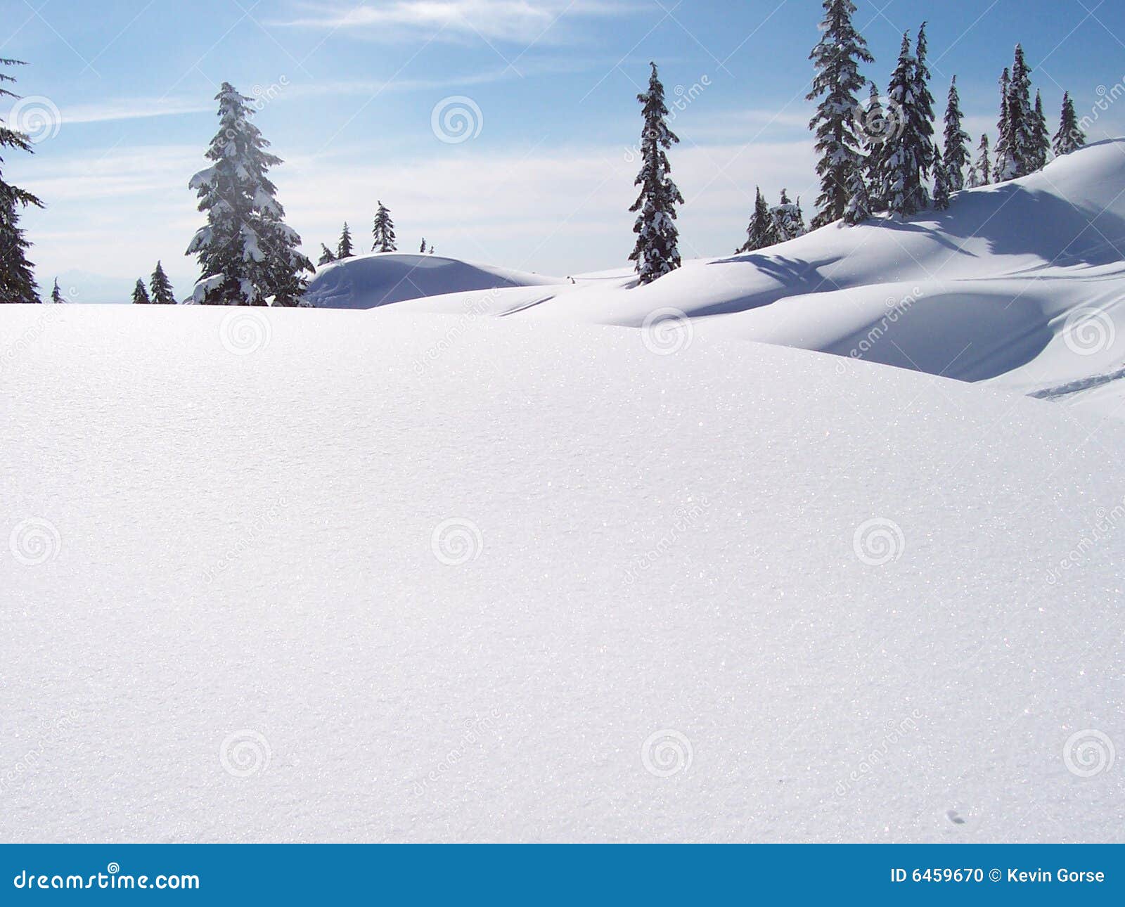 Snow covered hills stock photo. Image of skiing, covered - 6459670