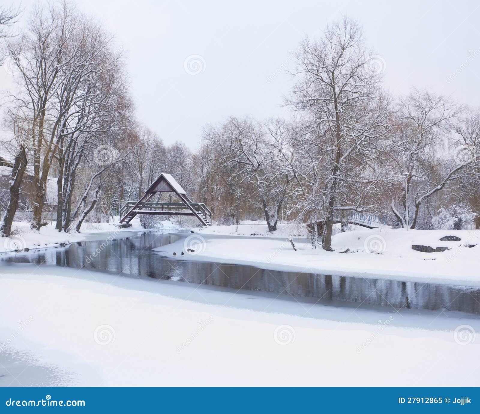 Snow-covered landscape stock image. Image of scenery - 27912865