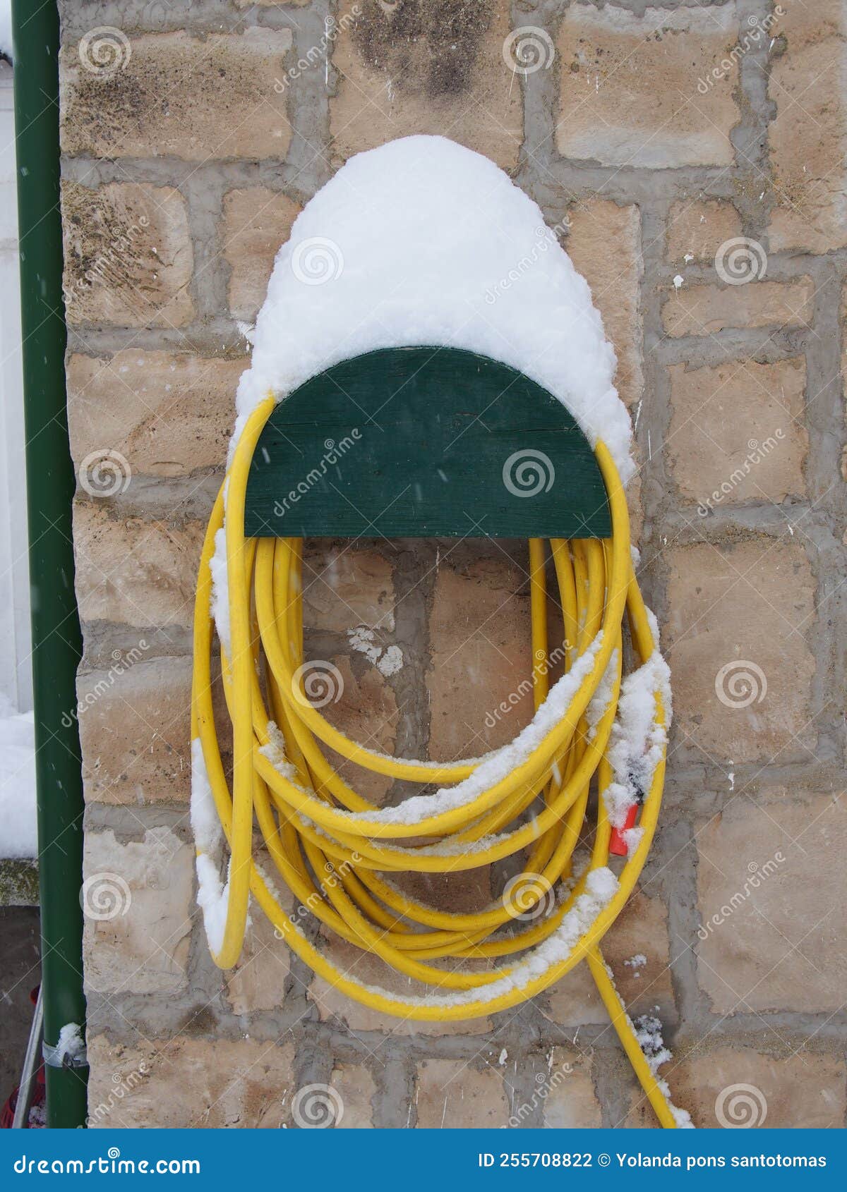 Snow covered pickup hose stock photo. Image of snow - 255708822