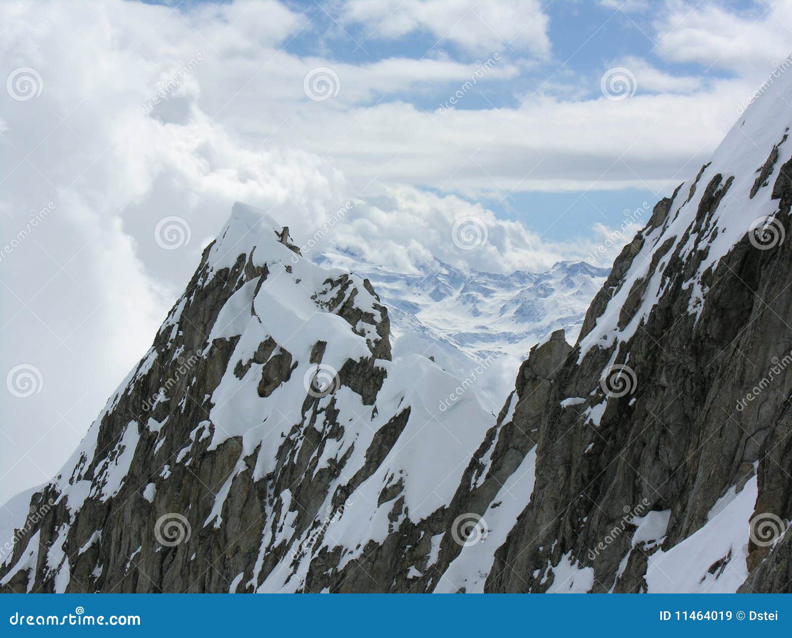 Snow-covered rocks stock image. Image of winter, region - 11464019