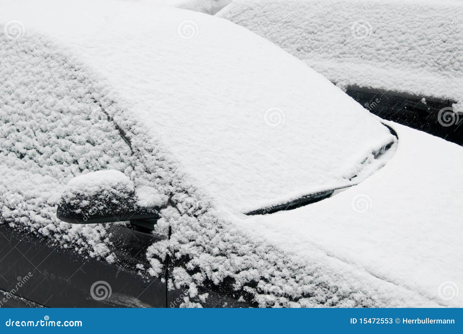 Snow covered windshield stock image. Image of drab, powder - 15472553