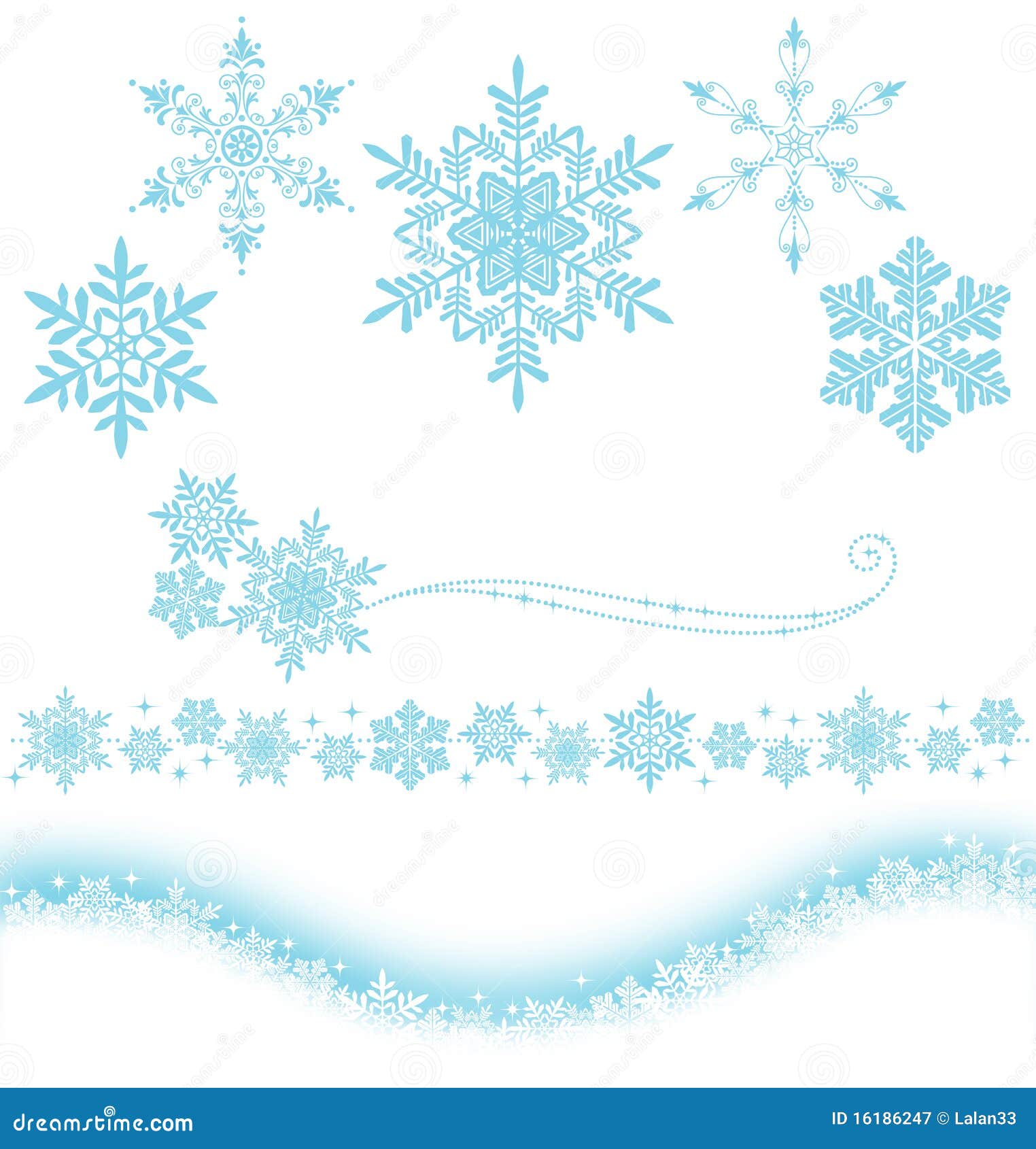 Snow crystal stock vector. Illustration of fancywork - 16186247