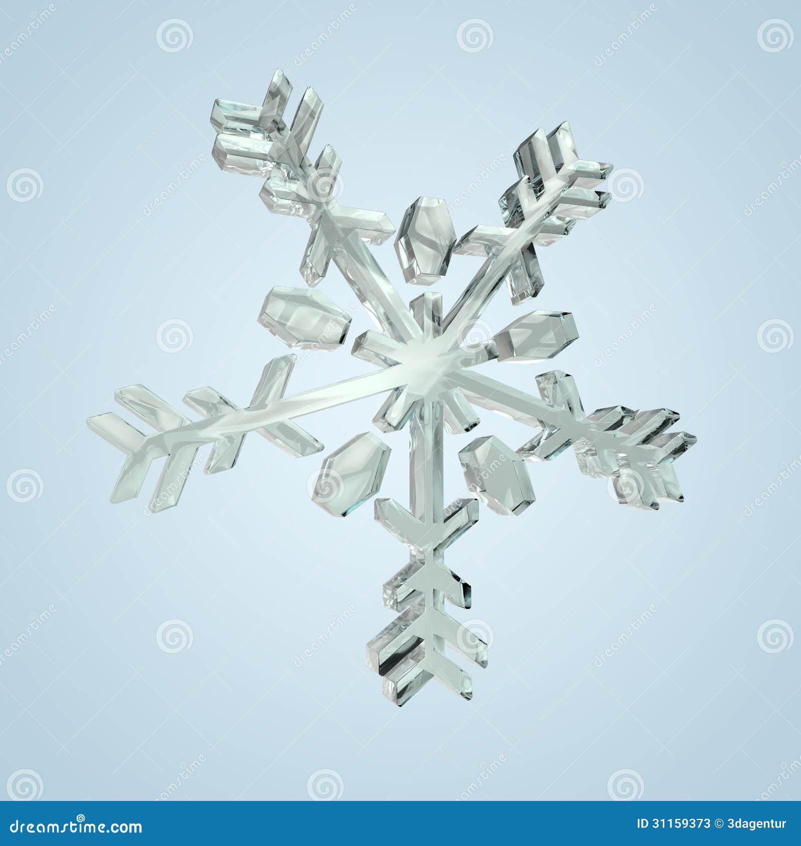 Snow Crystal 3 stock illustration. Illustration of note - 31159373