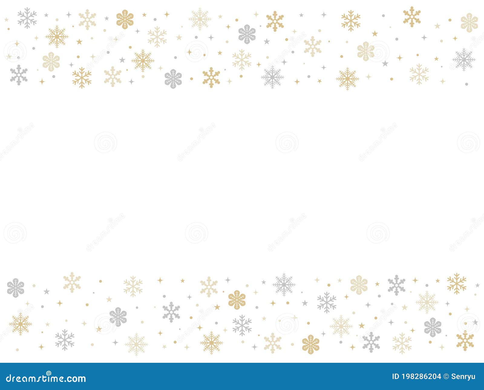 Snow crystal pattern frame stock vector. Illustration of message ...