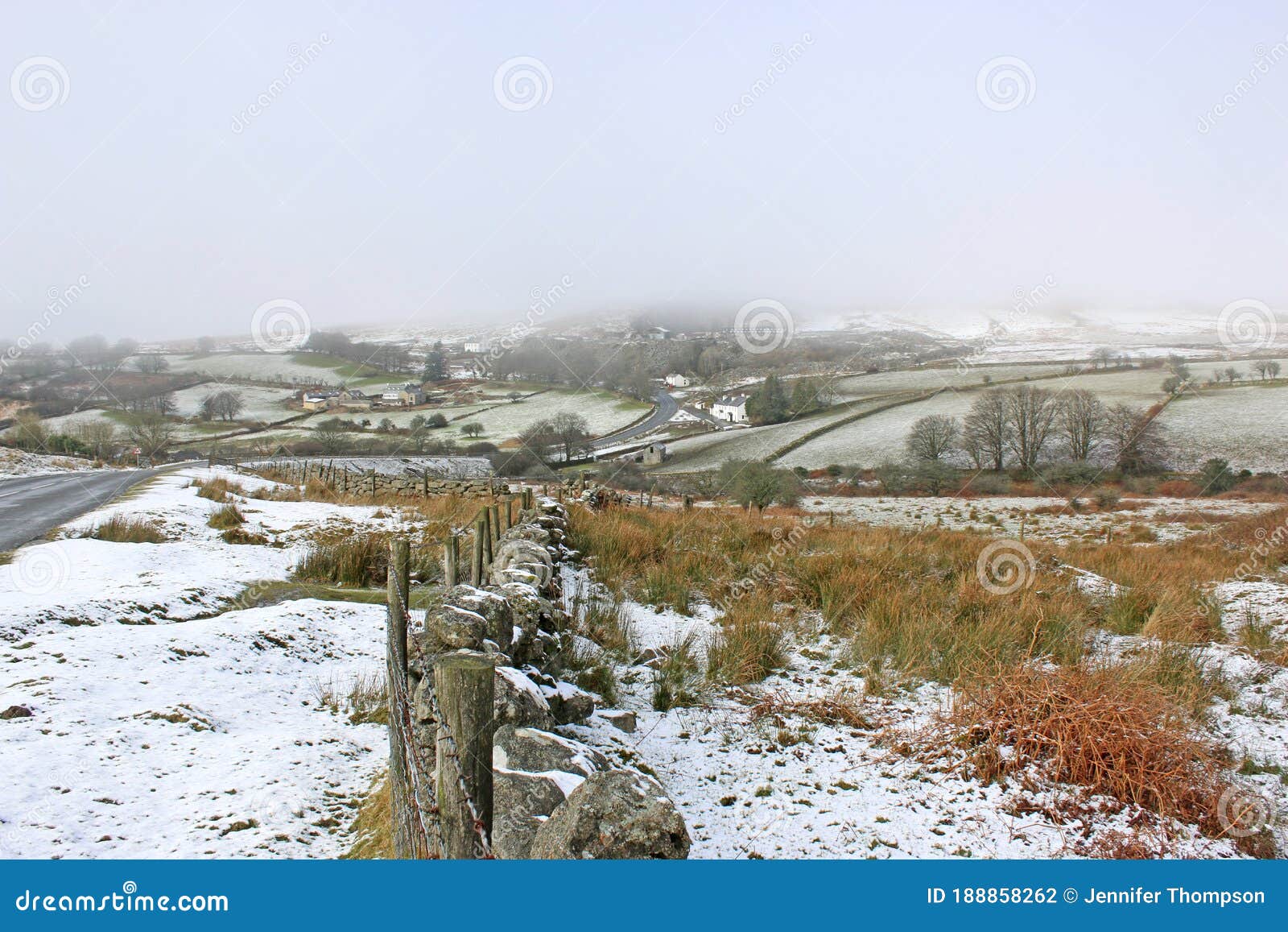 Dartmoor, Devon, in the Winter Stock Photo - Image of devon, beautiful ...