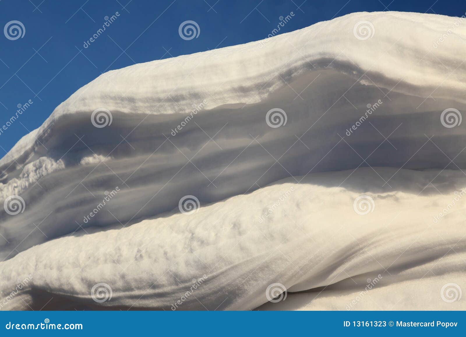 Snow drift stock image. Image of isolation, cold, curves - 13161323