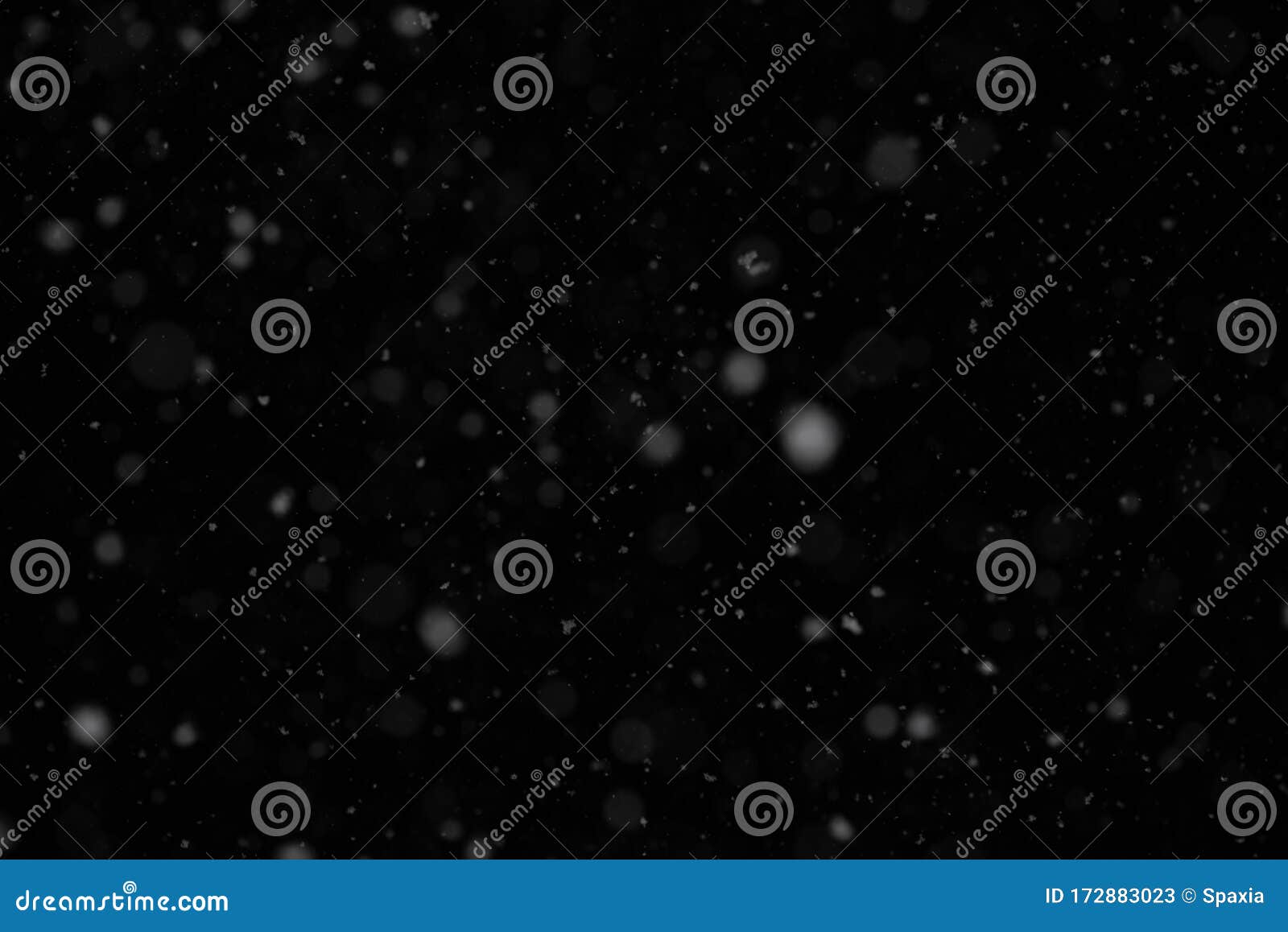 Snow. Dust Bokeh on a Black Background Stock Image - Image of bokeh ...