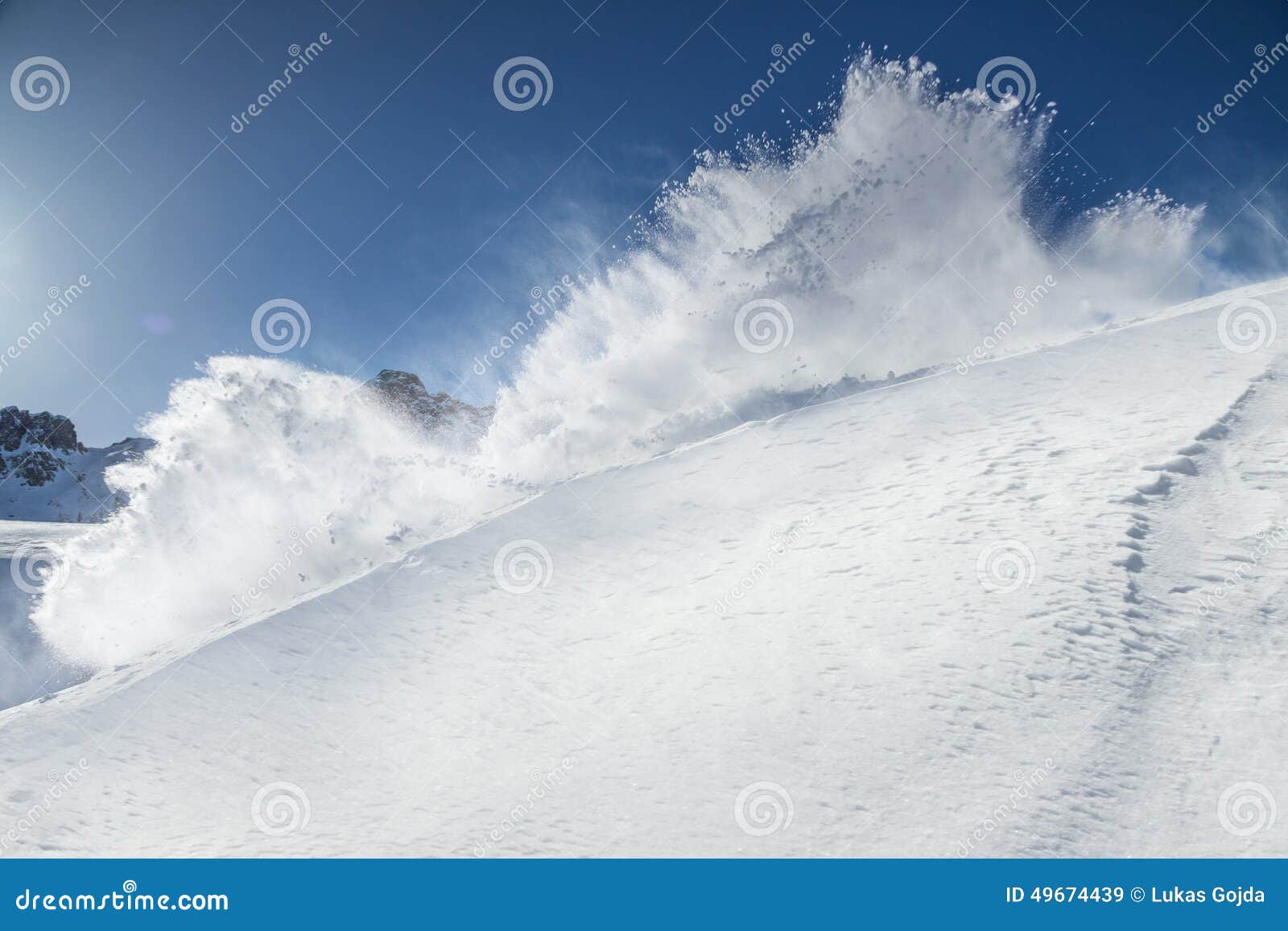 Snow explosion stock image. Image of cool, cold, explosion - 49674439