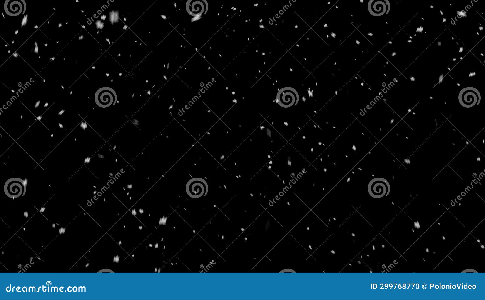 Snow Falling Down Particles Overlay Stock Footage - Video of white ...