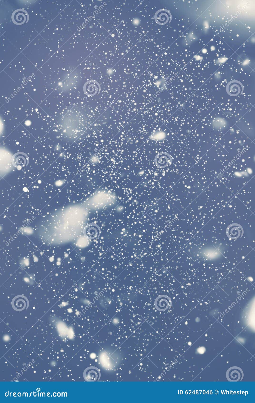 Snow Falling Effect. Digital Drawing. Abstract Background Stock ...