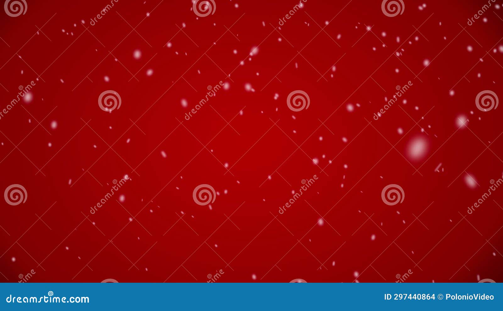 Snow Falling Effect on Red Background Stock Footage - Video of ...