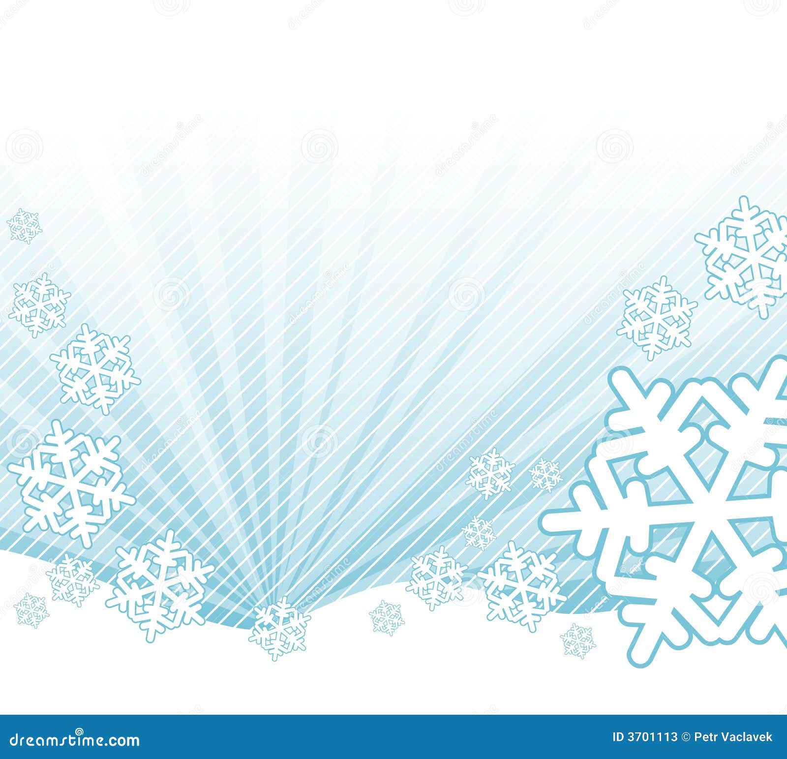 Snow Falling on the Landscape Stock Vector - Illustration of post ...