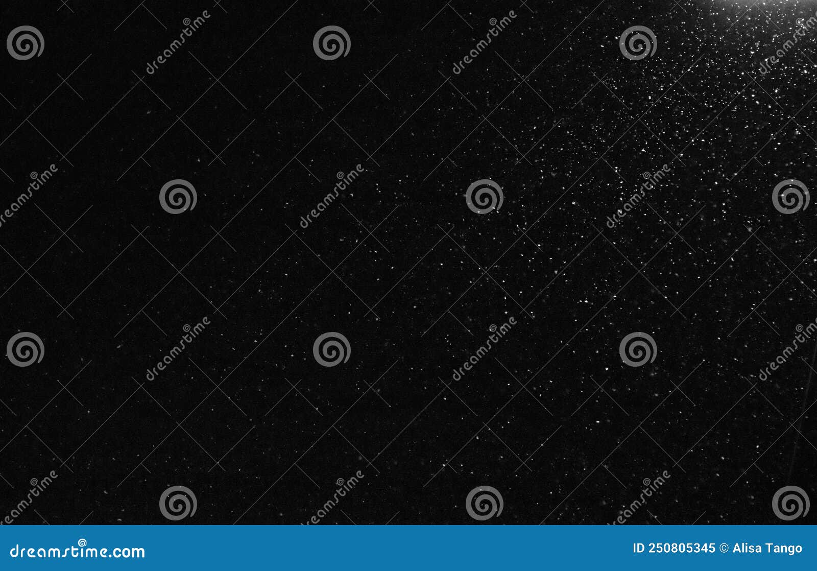 Snow Falling from the Sky at Night Stock Image - Image of lighting ...