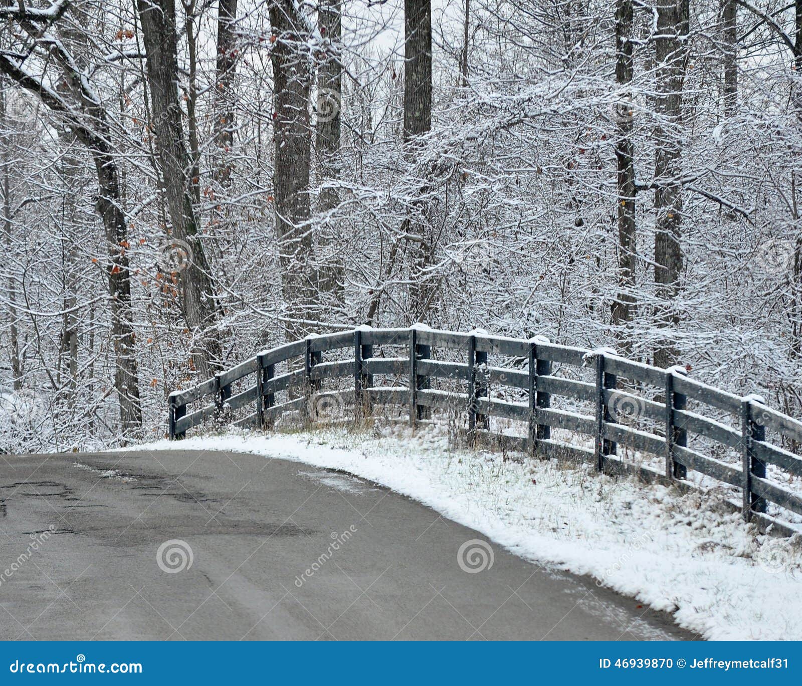Snow Fence stock photo. Image of black, peace, snowy - 46939870