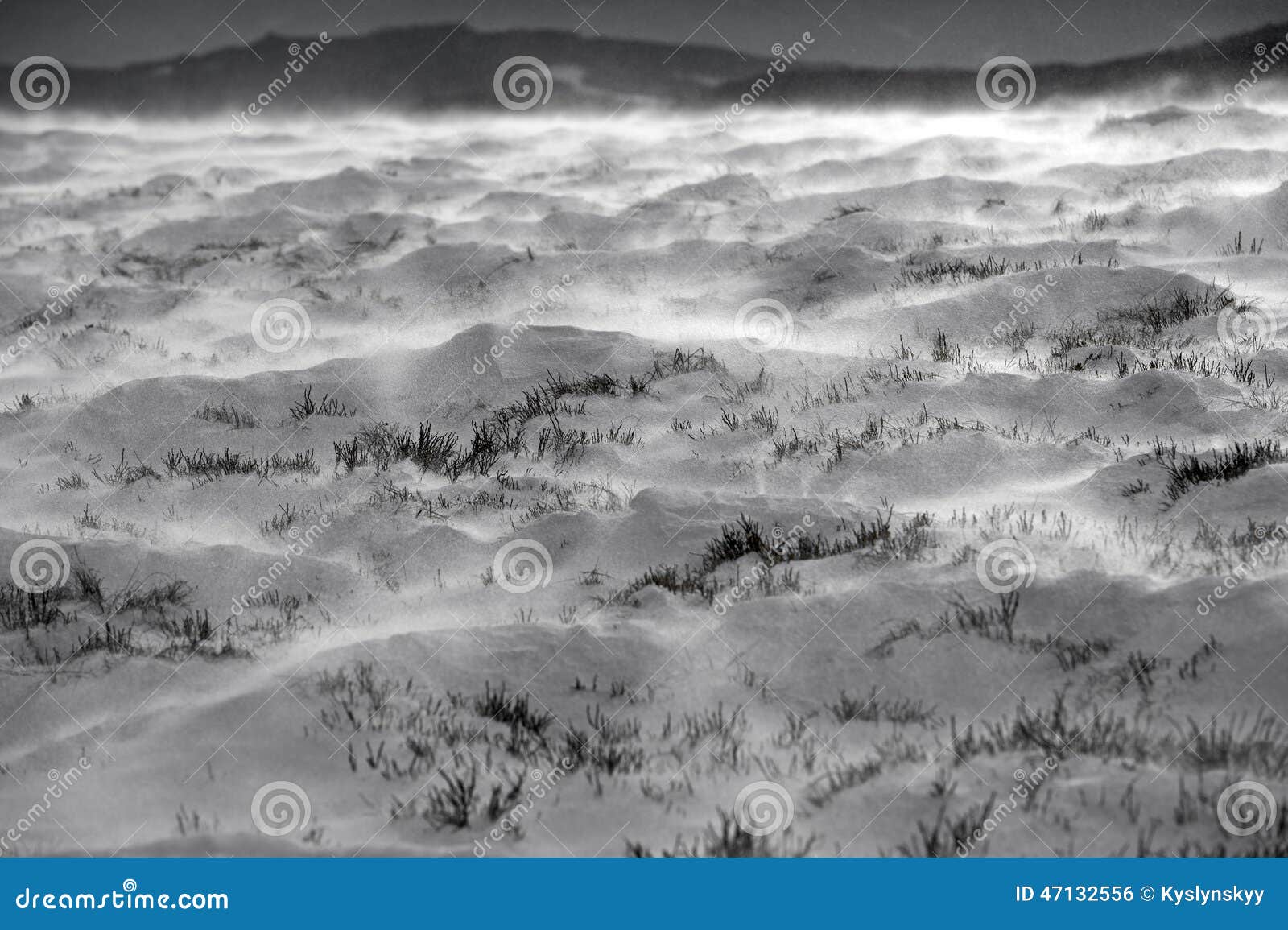 Snow stock photo. Image of water, structure, lines, snow - 47132556