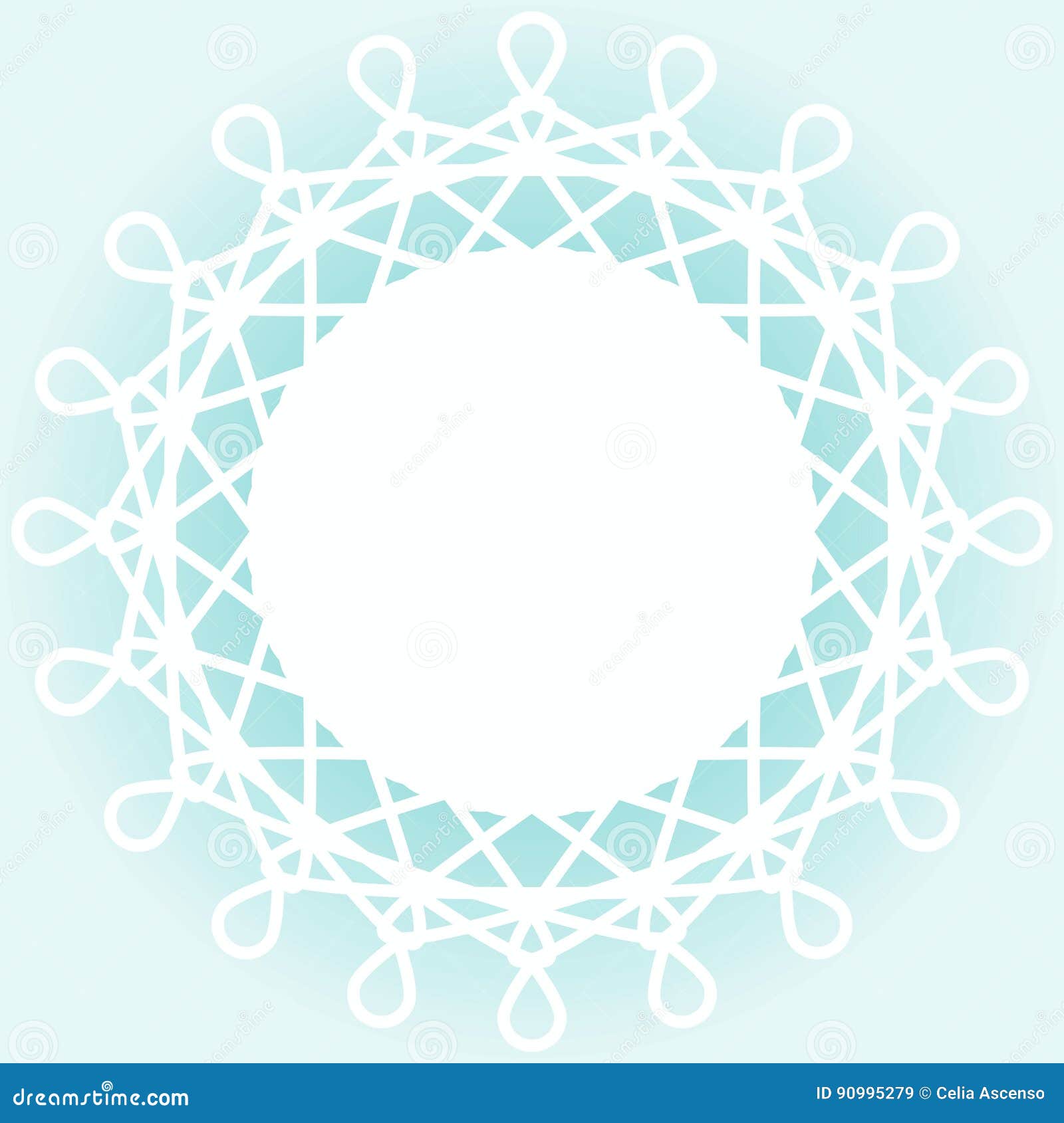 Lace Picot Border Frame Stock Photo | CartoonDealer.com #90994974